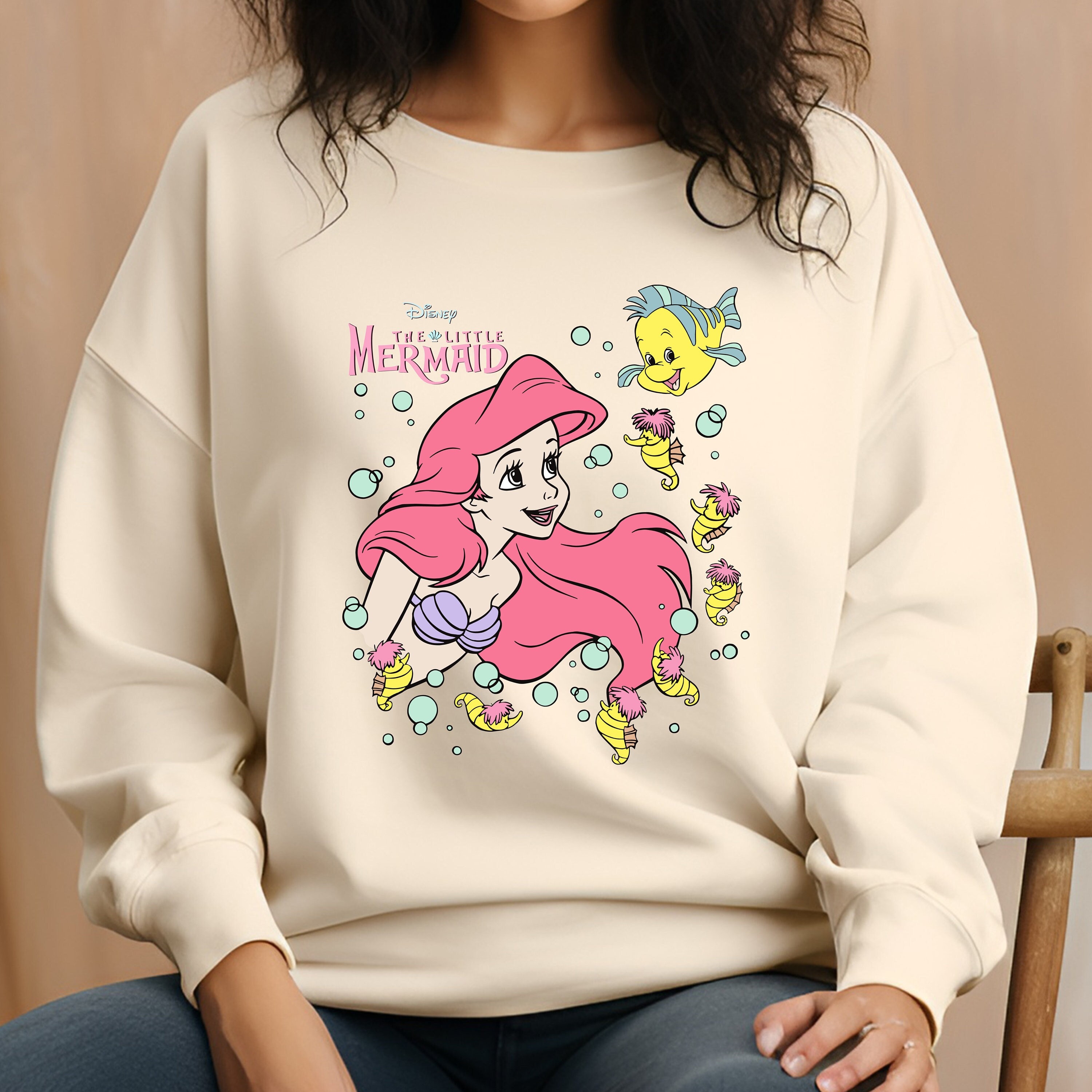 Disney The Little Mermaid Ariel Princess And Flounder Bubble | Inspire ...