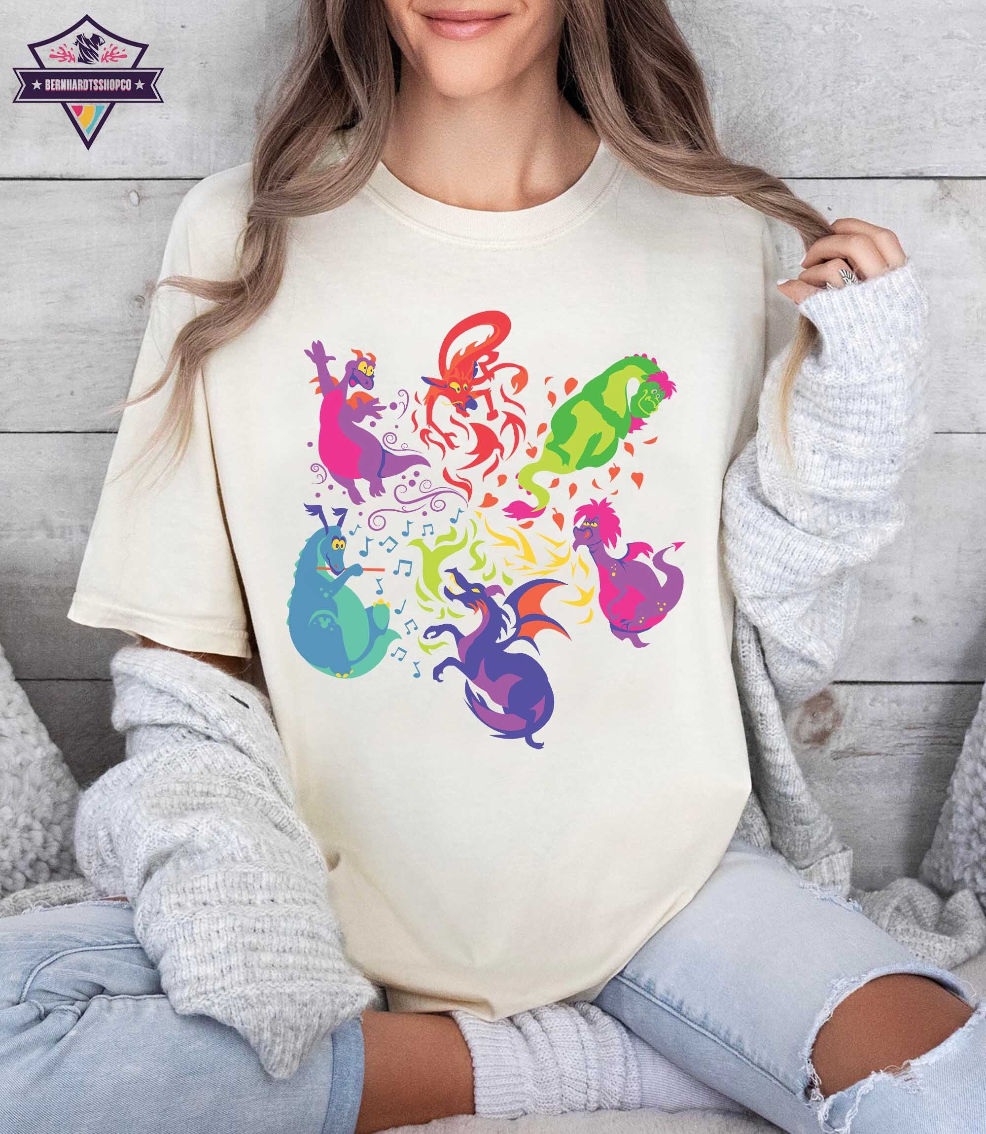 Disney Dragons Shirt, Disney Dragons Friends T-Shirt, Disney | Inspire ...