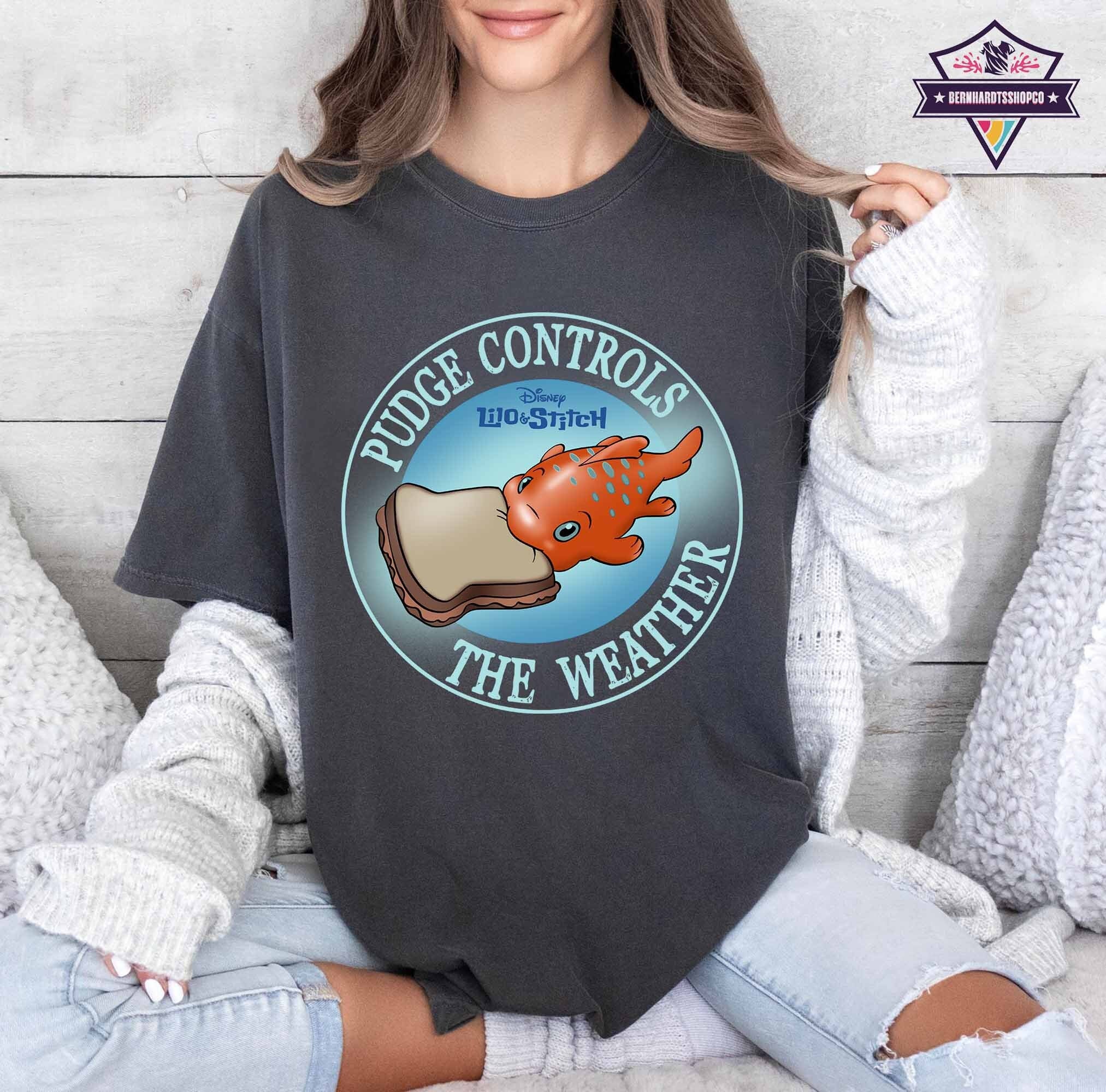 Disney Lilo & Stitch Pudge The Fish Shirt, Pudge The Fish Sh - Inspire ...