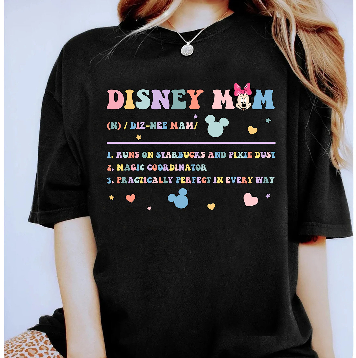 Disney Mom Shirt, Disney Minnie Mom Tee, Minnie Mouse Tee, D | Inspire ...
