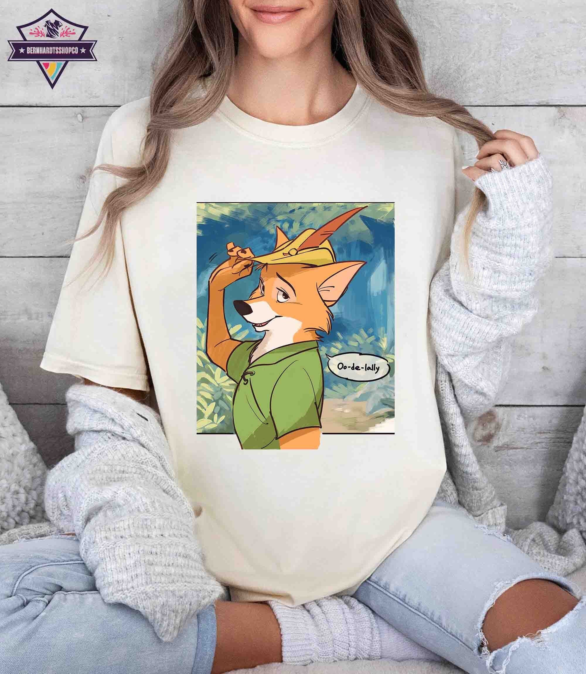 Vintage Walt Disney Robin Hood 1973 Oo De lally Shirt, Robin | Inspire ...