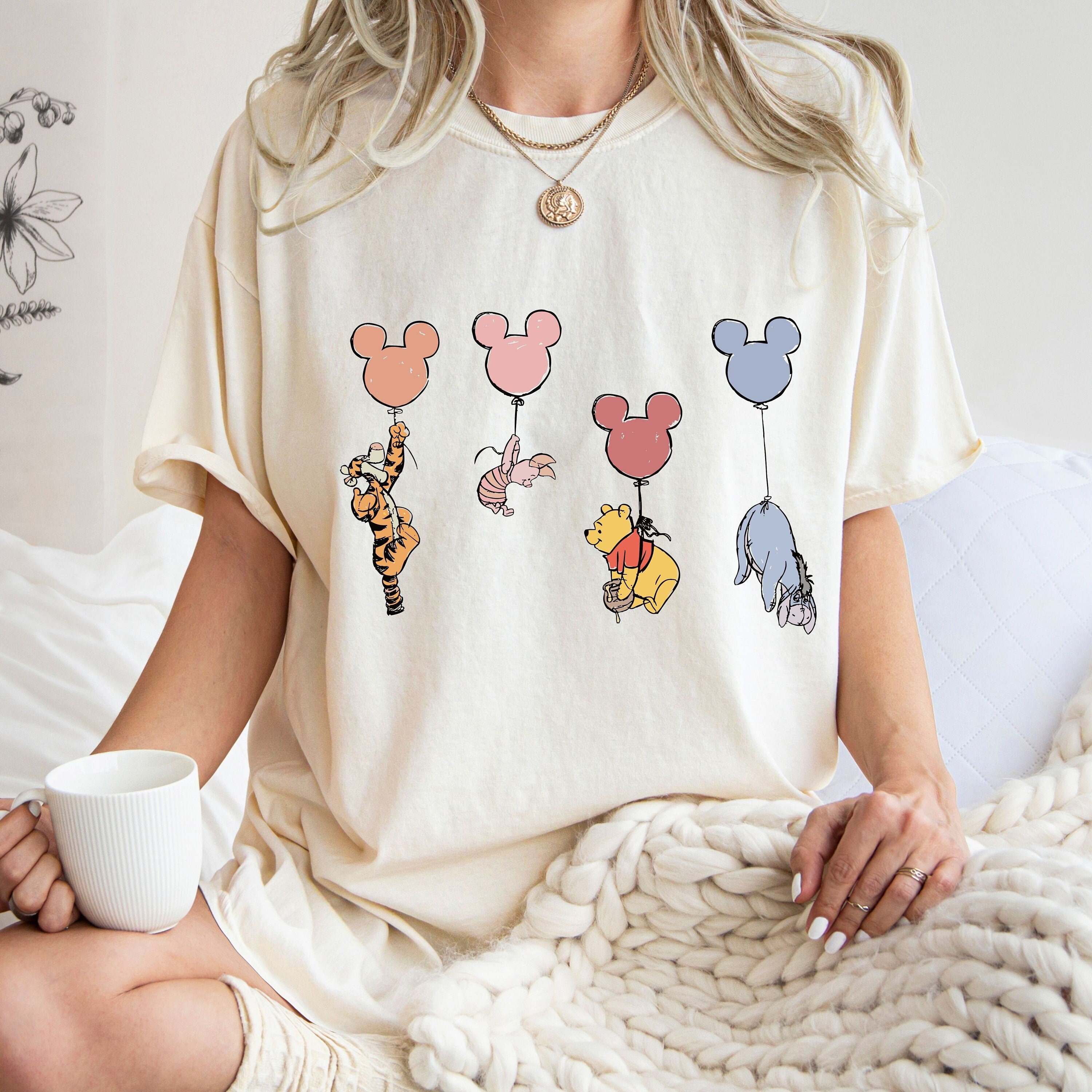 Winnie The Pooh and Friends Shirt, Winnie The Pooh Shirt, Po | Inspire ...
