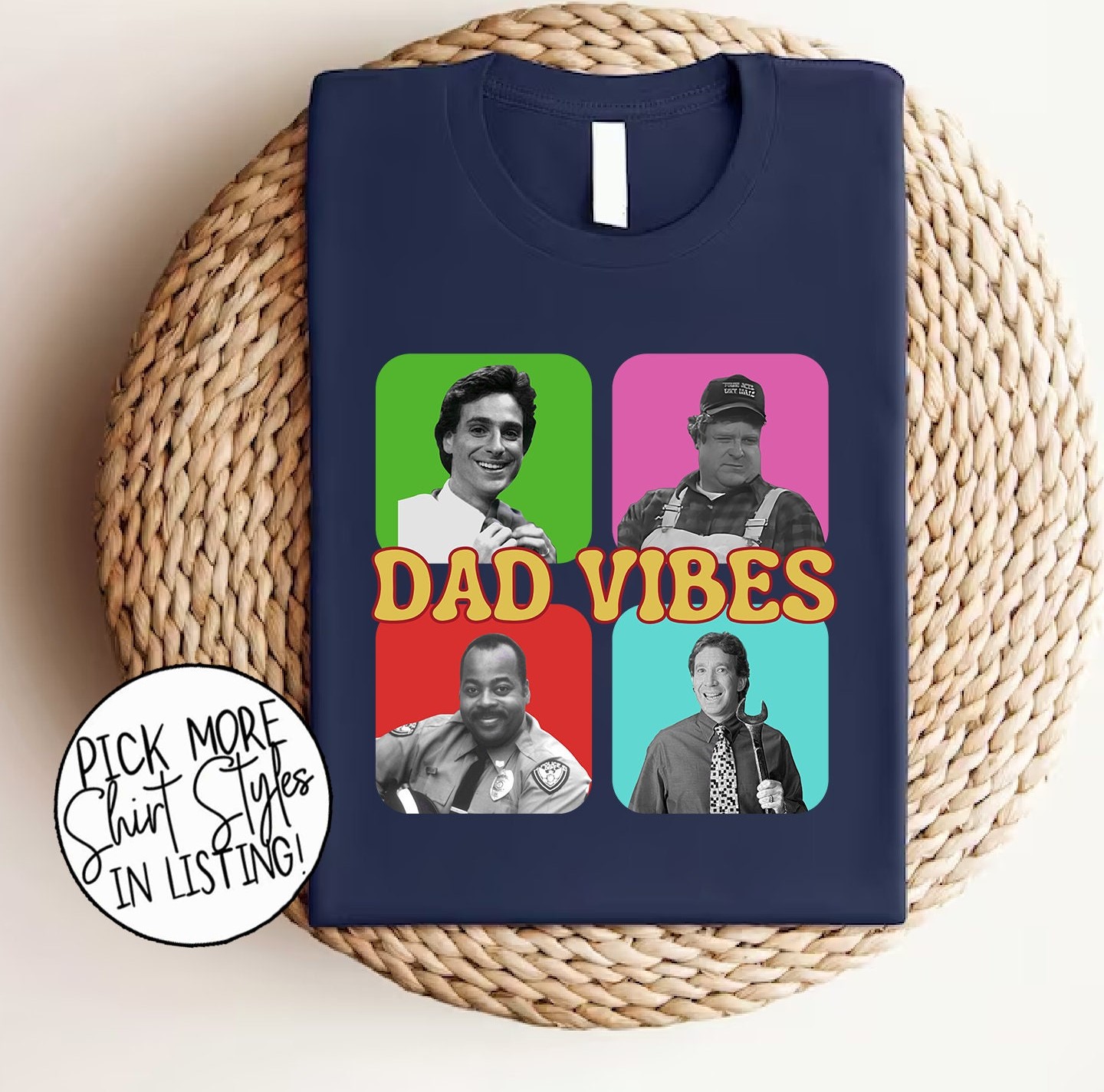 Dad Vibes Shirt, Fathers Day Shirt, Fathers Day Gift, Daddy | Inspire ...