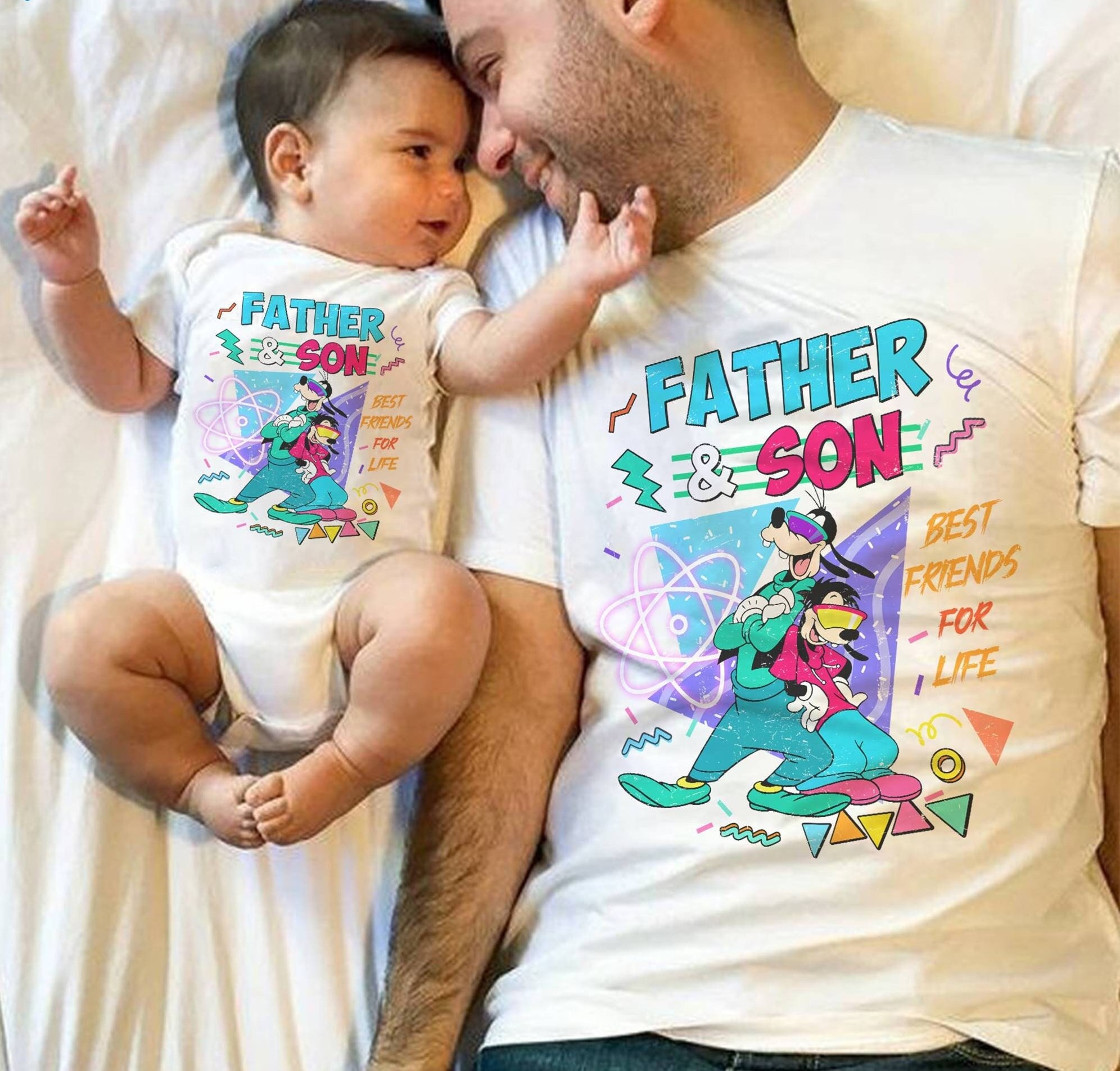 Vintage Goofy And Max Father Son Best Friends For Life Shirt | Inspire ...