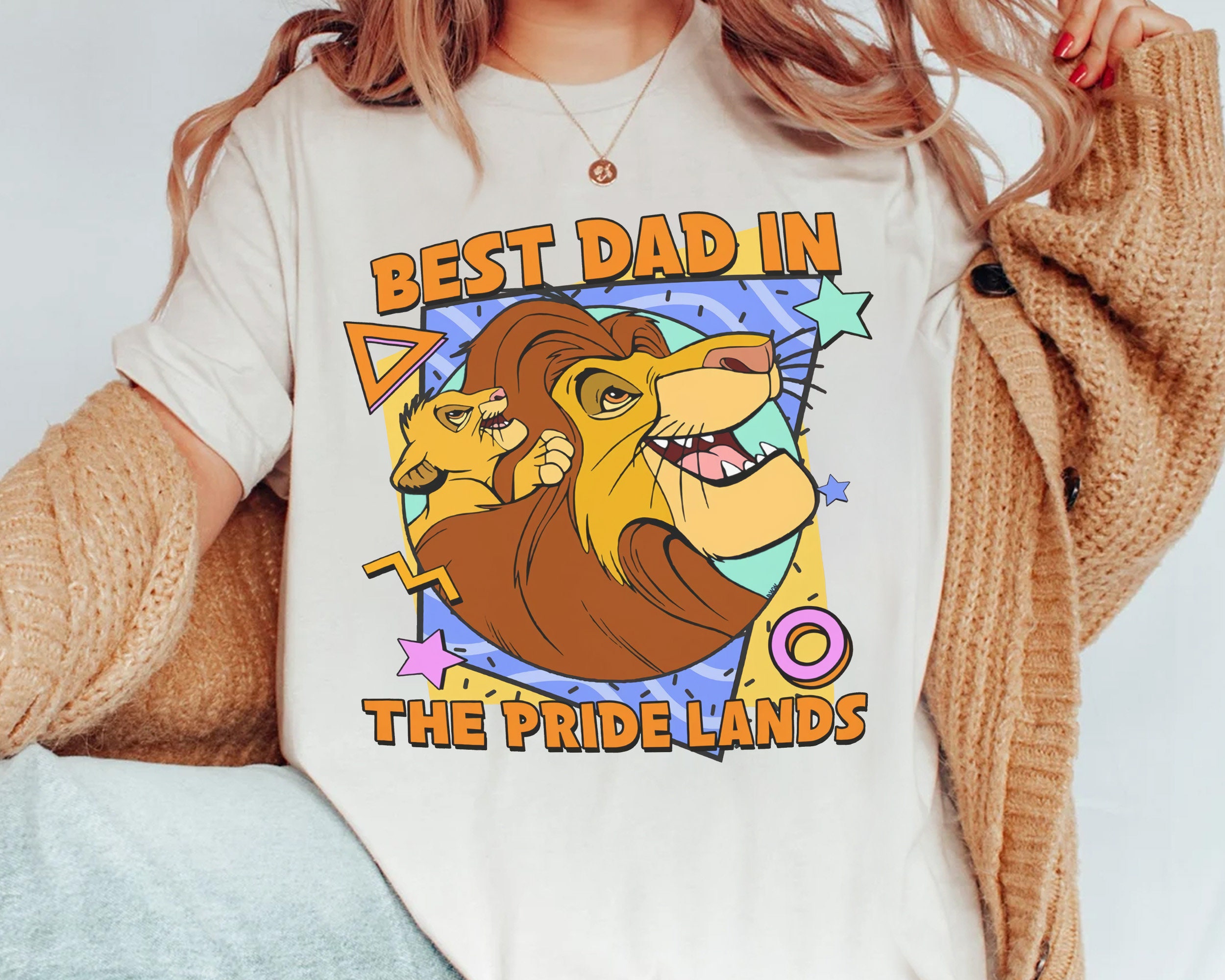 Retro 90s Disney Lion King Simba & Mufasa Best Dad In The Pr | Inspire ...