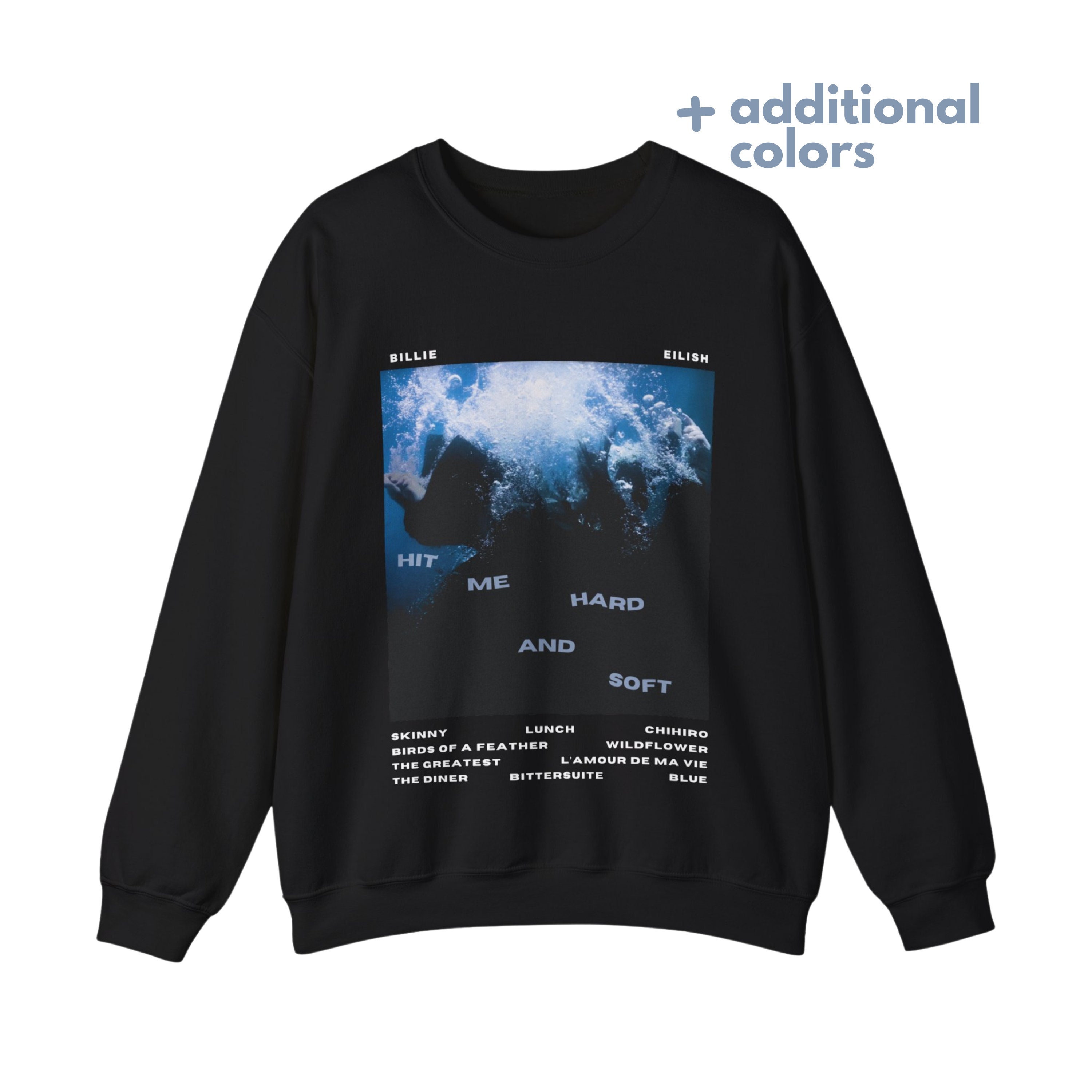 Billie Hit Me Hard And Soft Sweatshirt Merch, Billie Tour Me | Inspire ...
