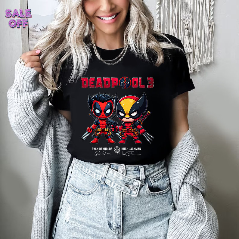 Deadpool 3 Wolverine Deadpool Dress Up Shirt, Wolverine Dead | Inspire ...
