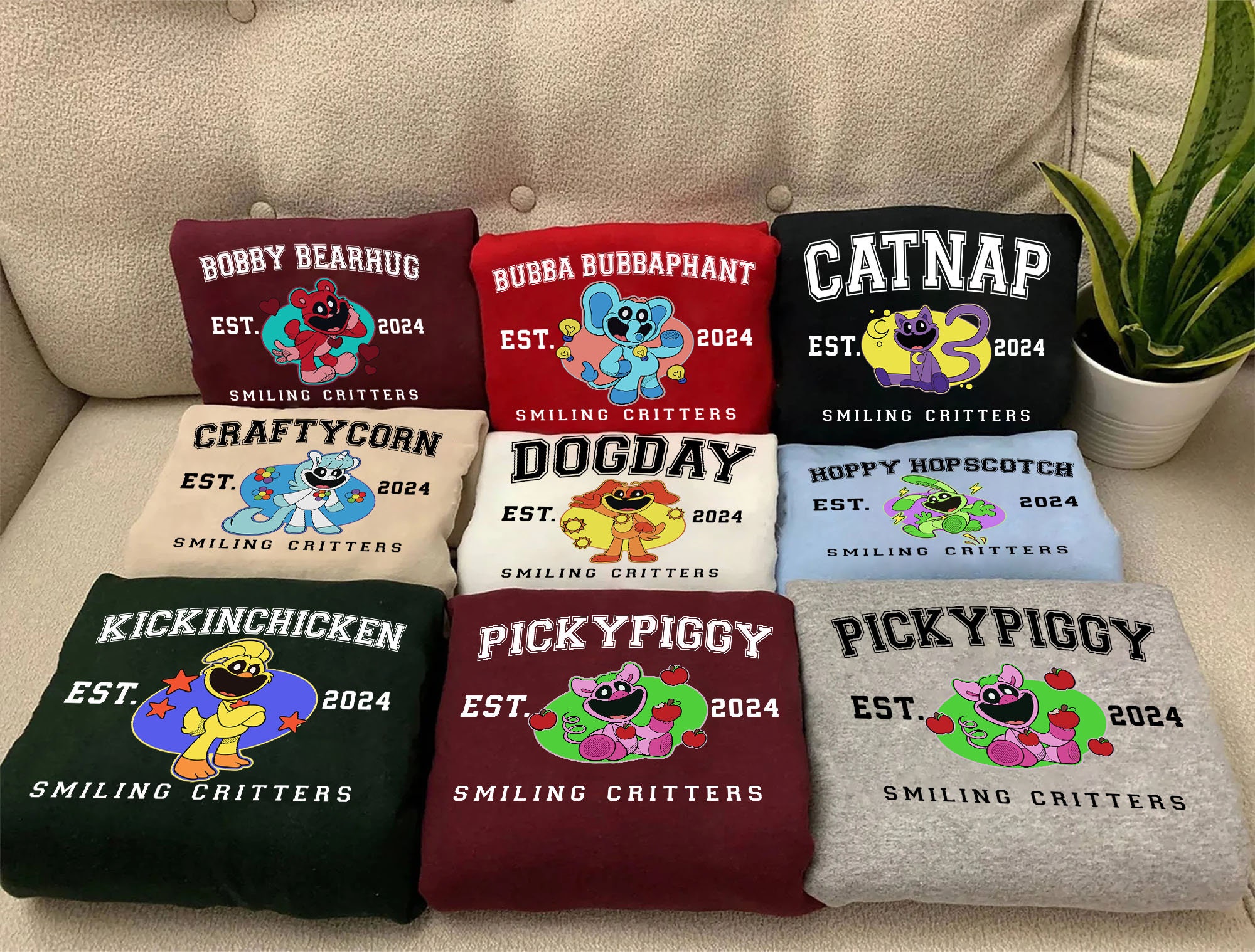 Poppy Playtime Chapter 3 Smiling Critters Catnap Shirt, Popp | Inspire ...