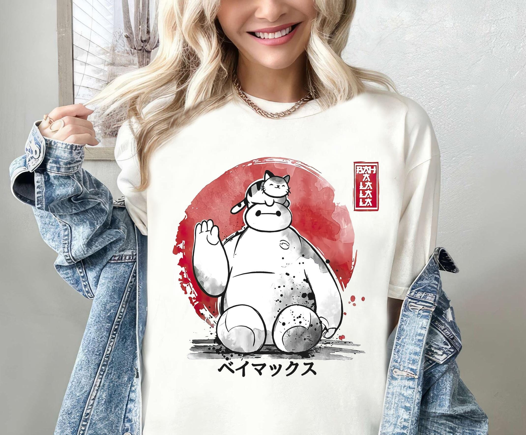 Lovely Bah A La La La Disney Baymax With Cat Shirt, Baymax D | Inspire ...