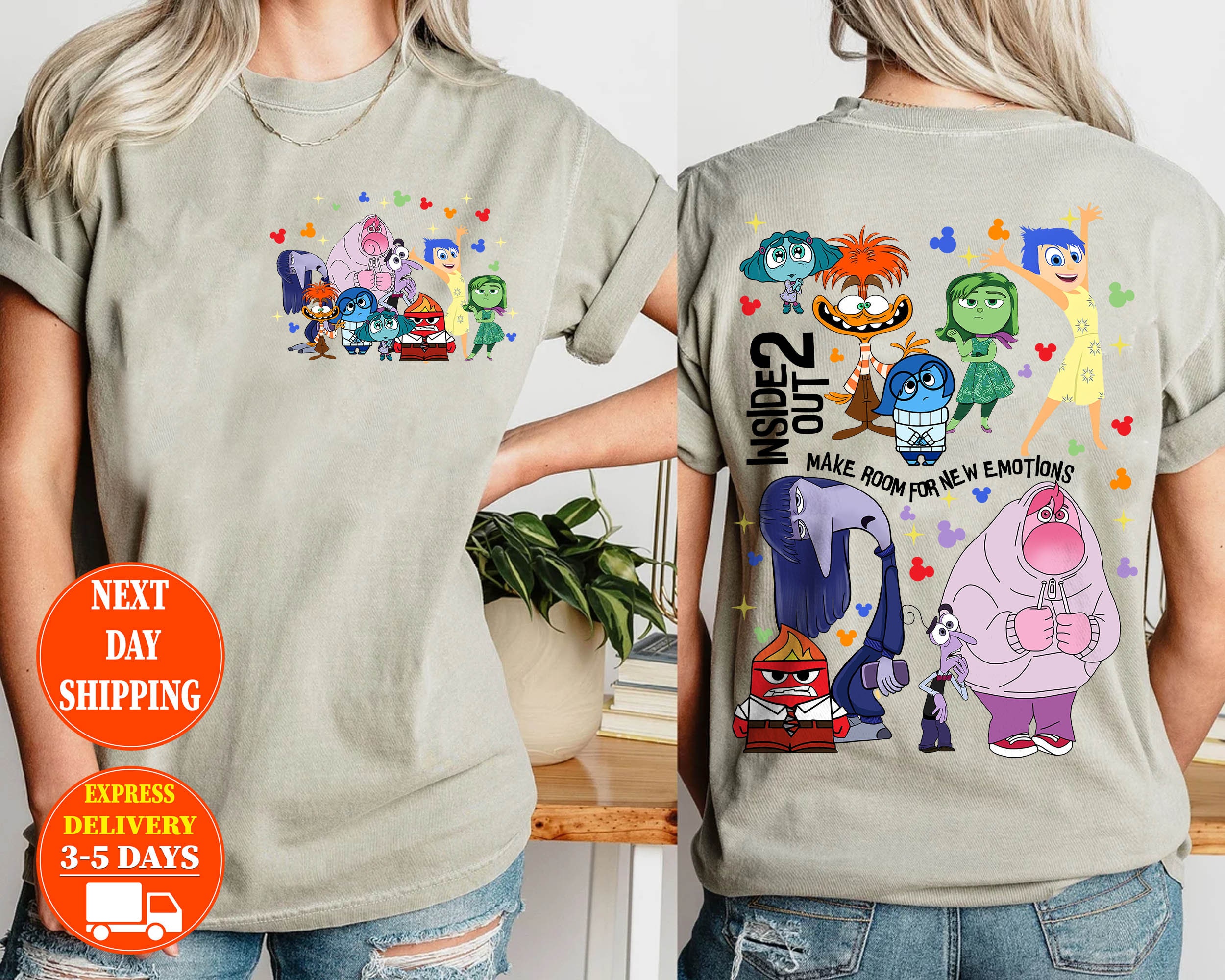 Inside Out 2 Shirt, Its Okay To Feel All The Feels Inside Ou | Inspire ...
