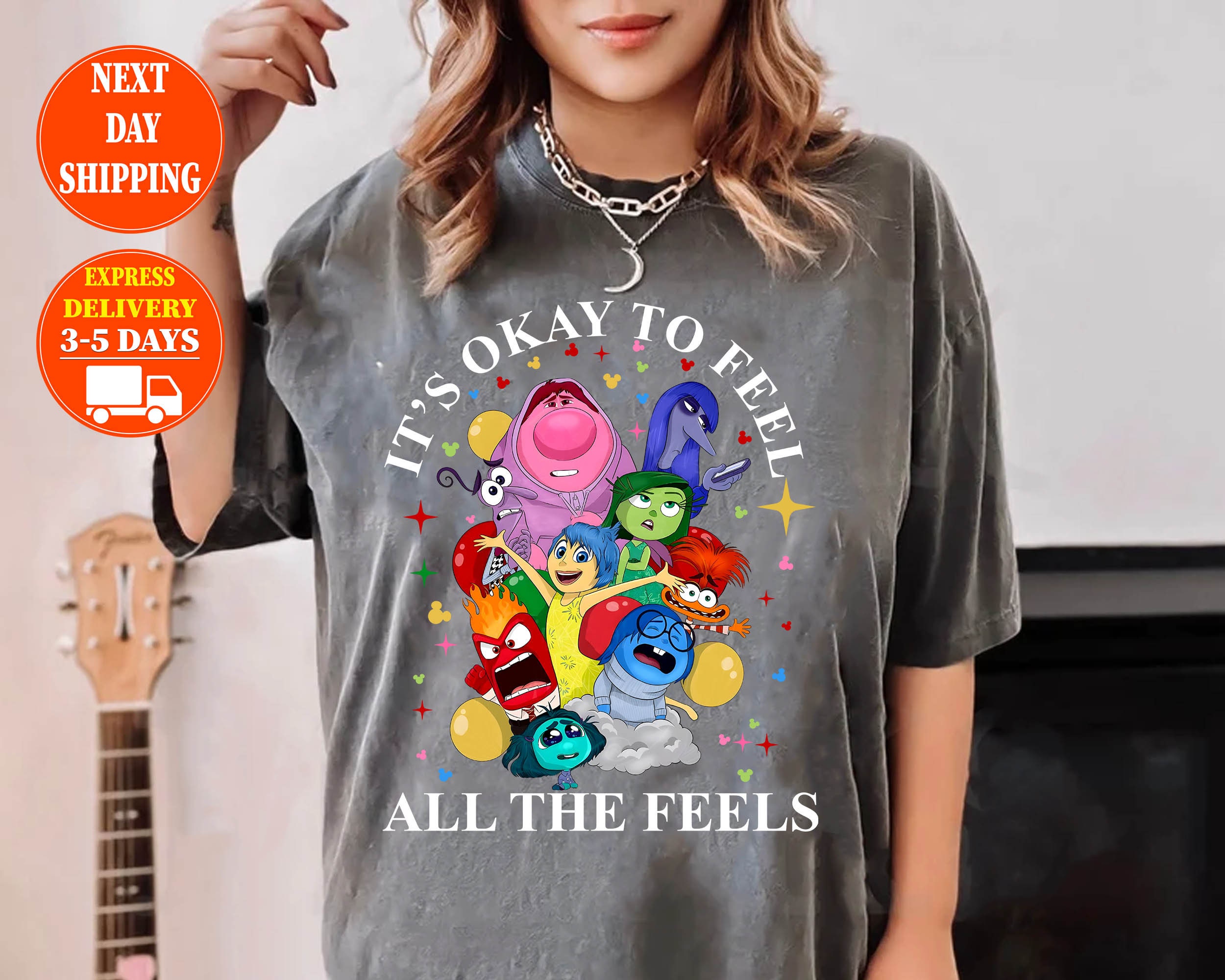 Inside Out Its Okay To Feel All The Feels Shirt, Inside Out | Inspire ...