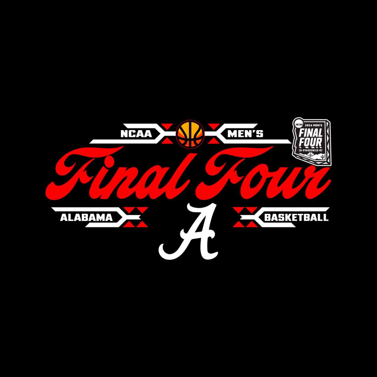 Alabama Final Four 2024 March Madness Basketball SVG | Inspire Uplift