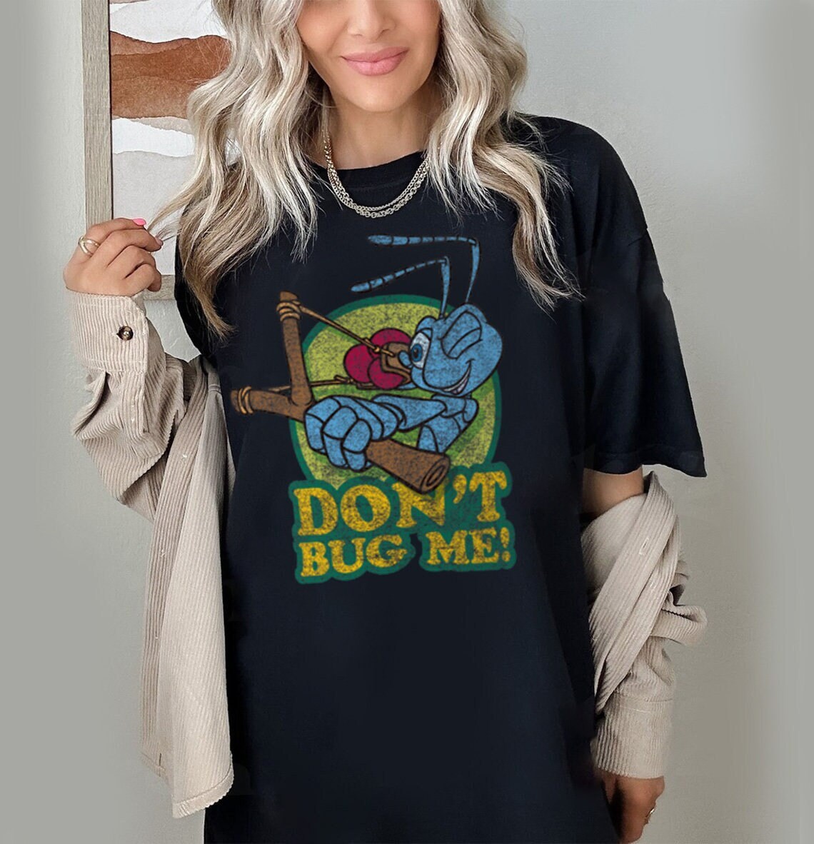 Disney A Bugs Life Flik Dont Bug Me T-Shirt, Disney Pixar A | Inspire ...