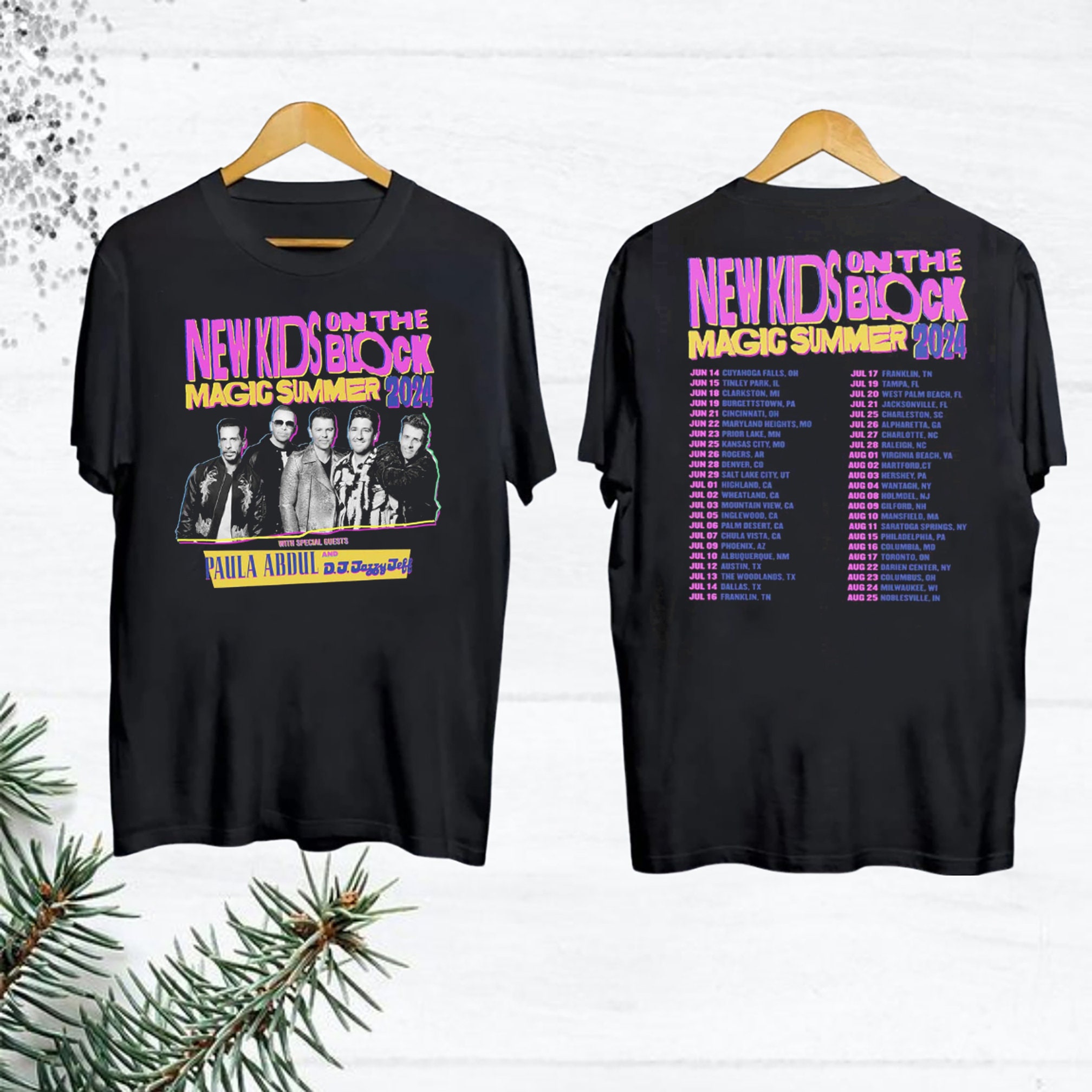 New Kids on the Block The Magic Summer Tour 2024 Shirt, New | Inspire ...