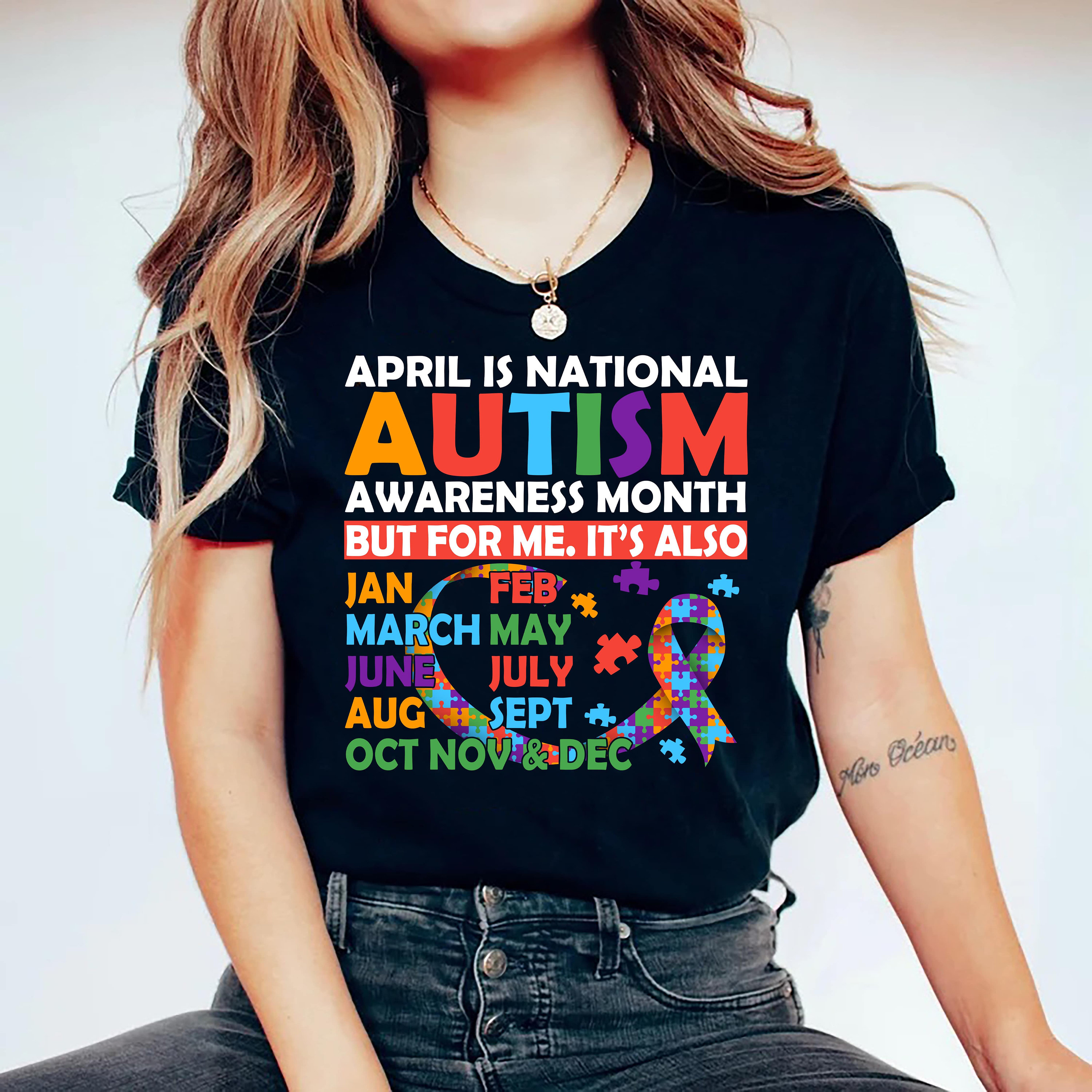 Autism Awareness Shirt, Neurodiversity Shirt, Autistic Pride | Inspire ...