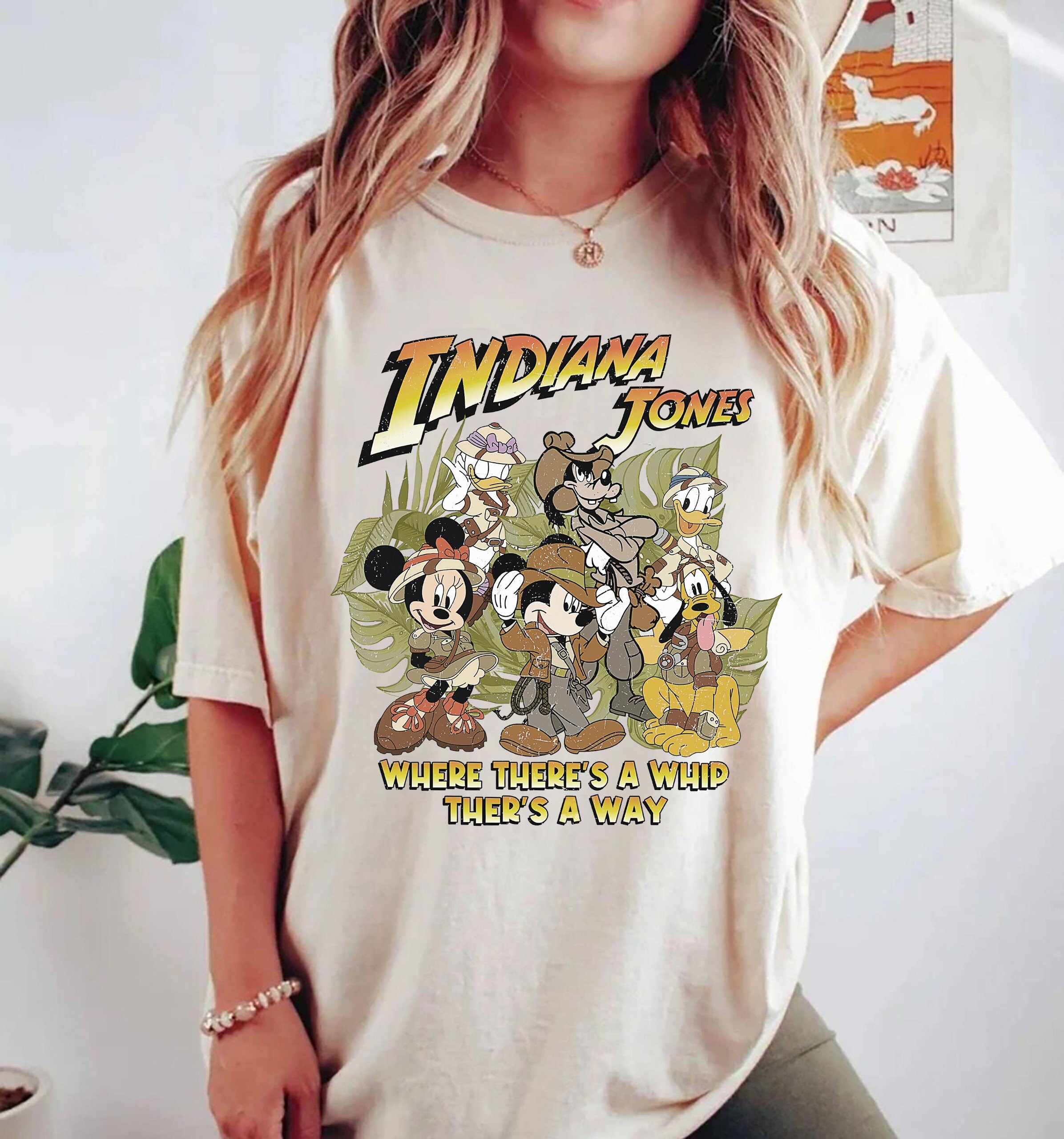 Disney Mickey Mouse Indiana Jones Adventures Retro Comfort C | Inspire ...