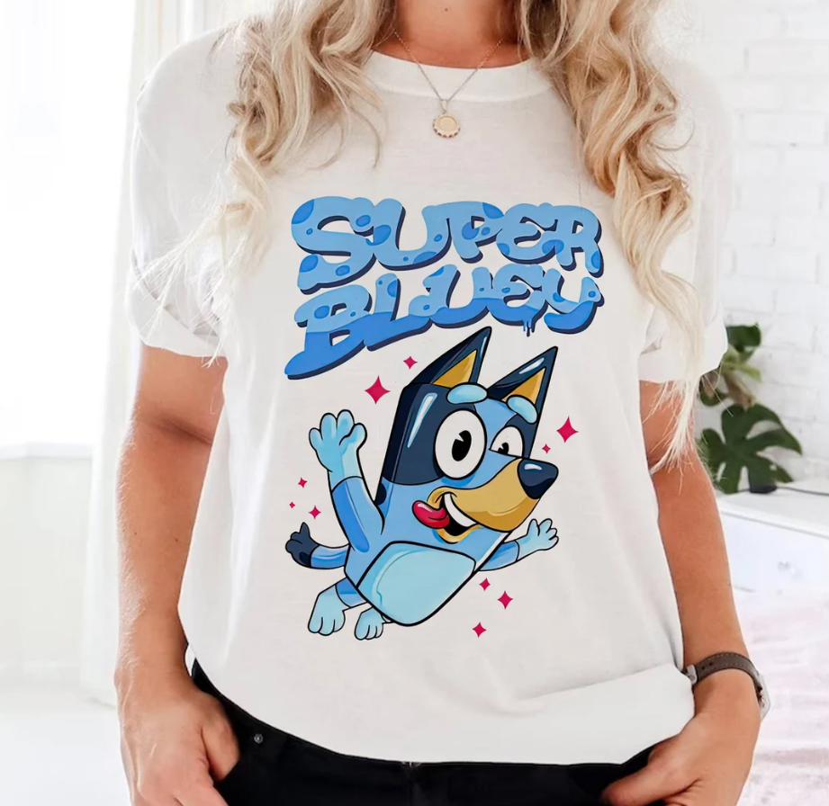 Super Bluey Shirt, Bluey Family Shirt, Bluey And Bingo Shirt | Inspire ...