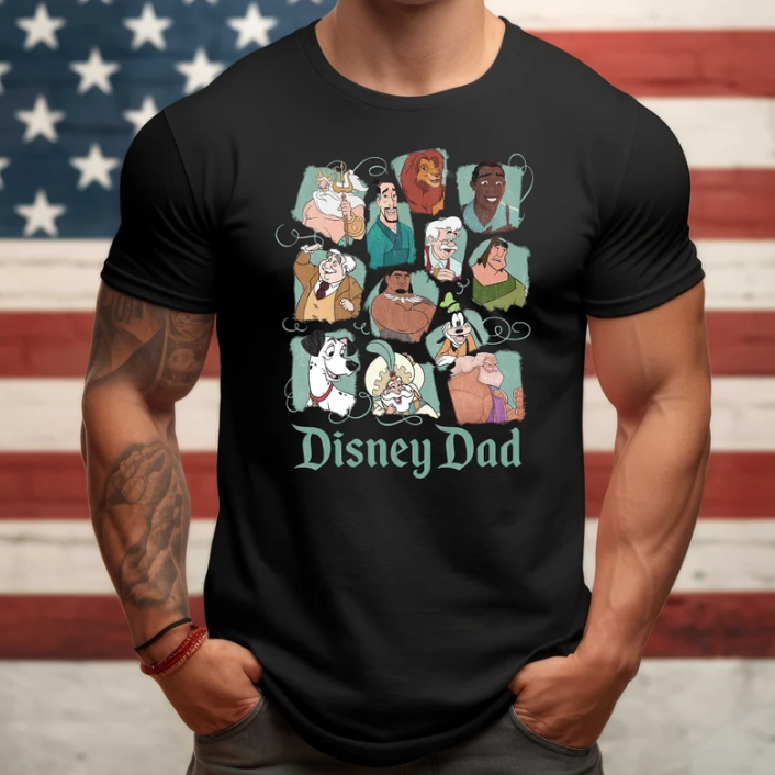 In My Disney DAD Era, Disney Dad Shirt, Disney Dads Shirts, | Inspire Uplift