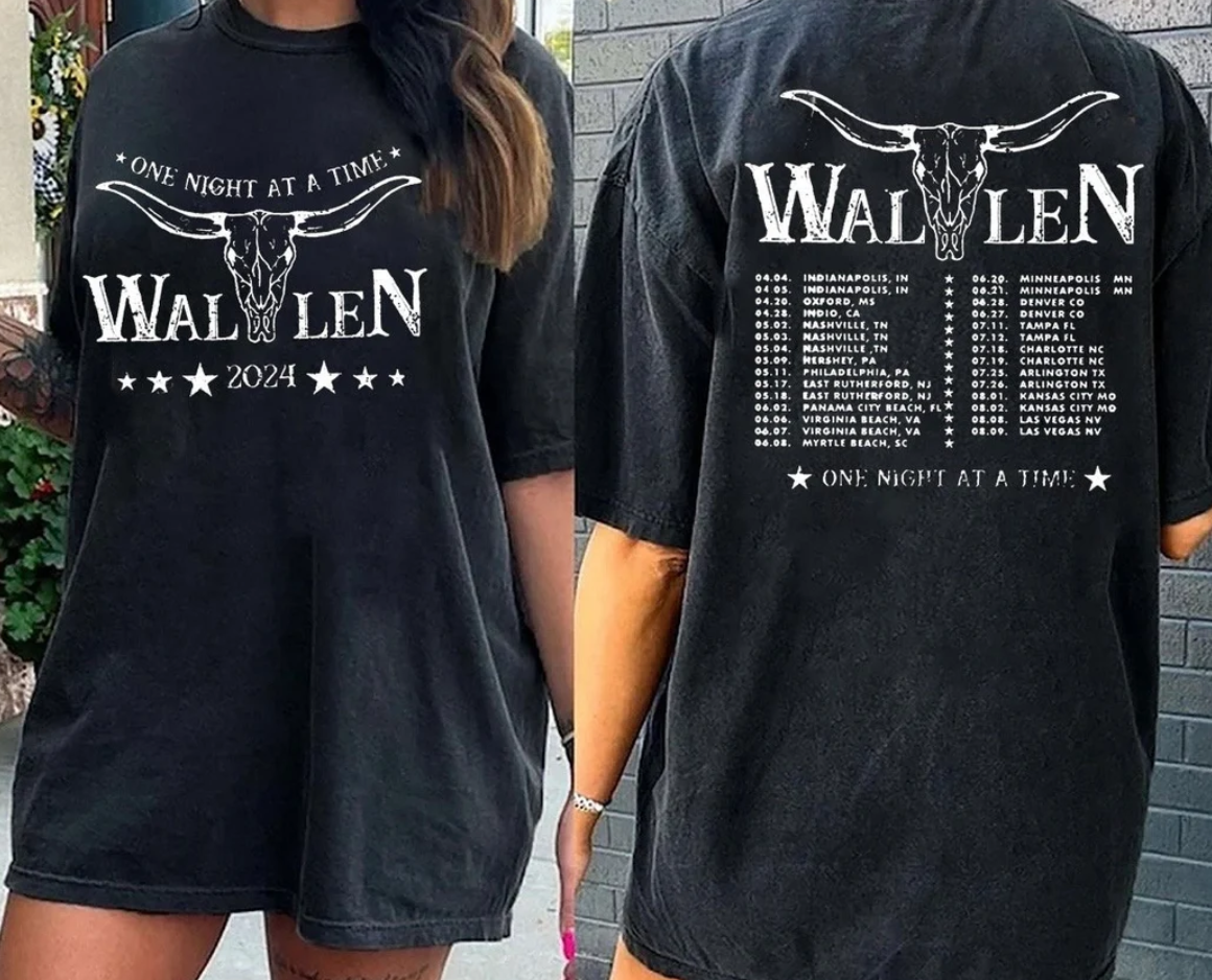 Morgan Wallen Shirt, Morgan Wallen Concert, One Night At A T | Inspire ...