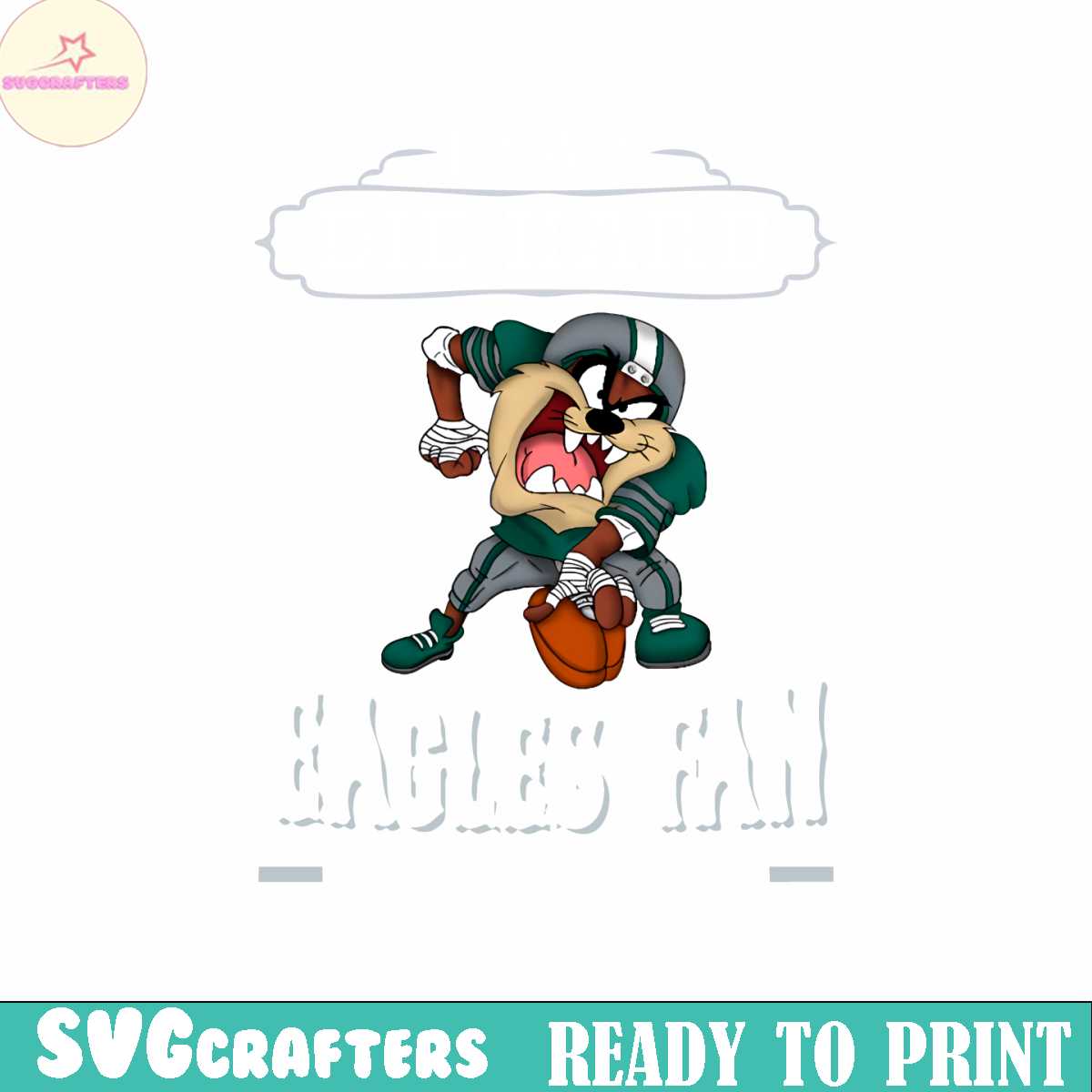 Taz Devil I Am A Die Hard Taz Devil Fan PNG | Inspire Uplift