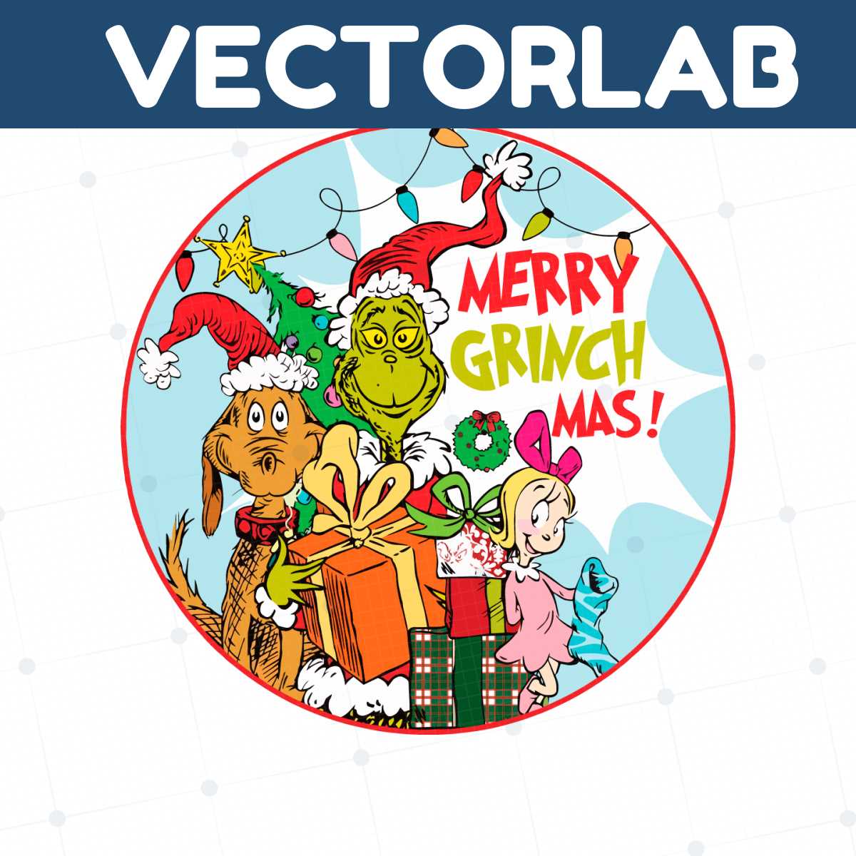 Merry Grinchmas Characters SVG | Inspire Uplift