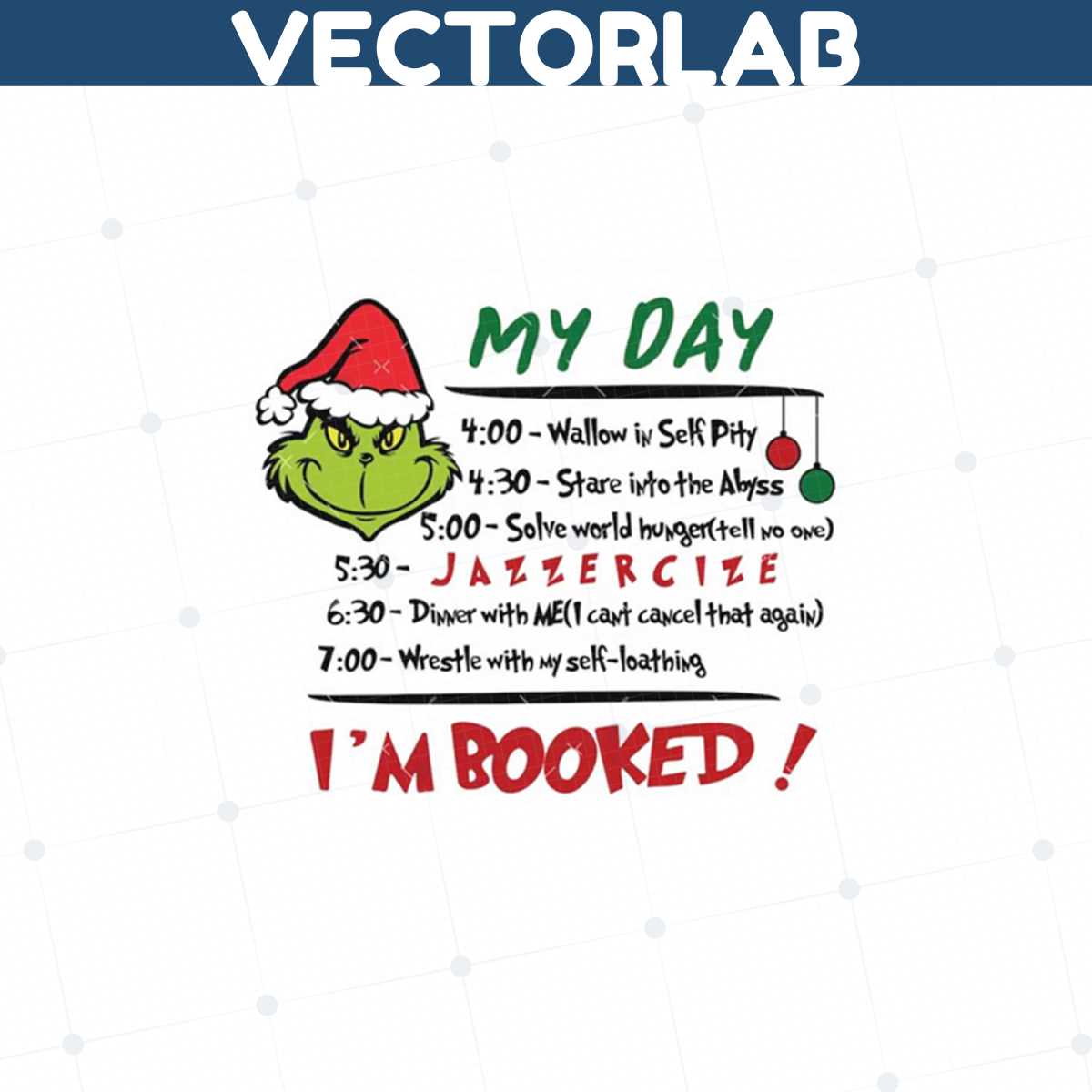 My day Grinch SVG, PNG, Cricut, Grinch Svg, Grinch schedule | Inspire ...