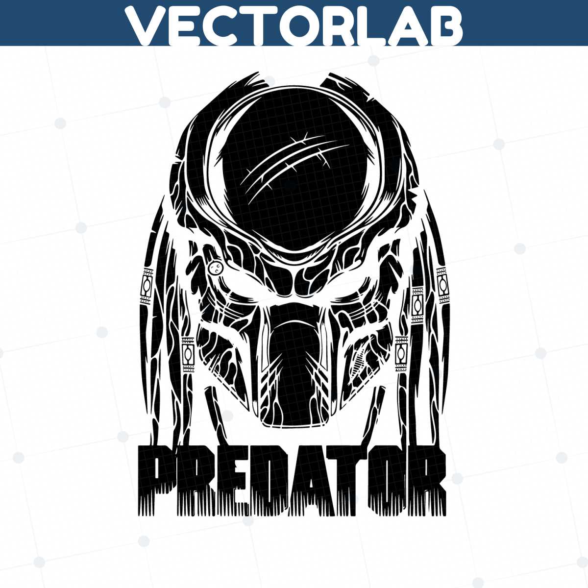 DIGITAL CLIPART: Svg Dxf Eps Png | Predator Hunter Alien | C - Inspire ...