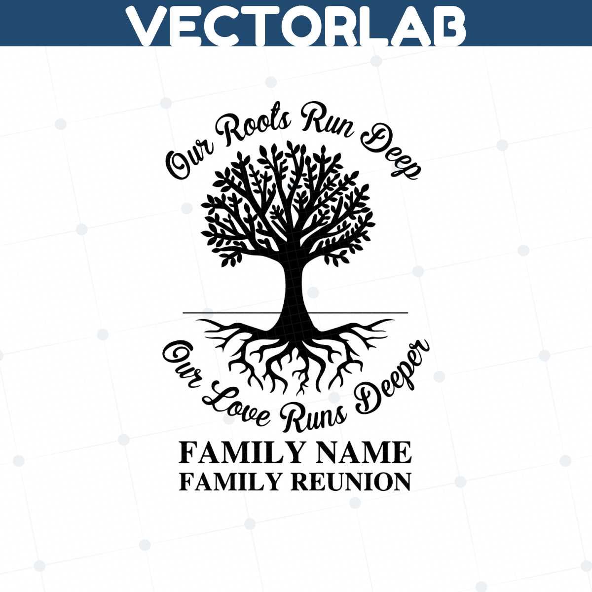 Family Reunion SVG, our roots run deep, tree svg, roots svg, | Inspire ...