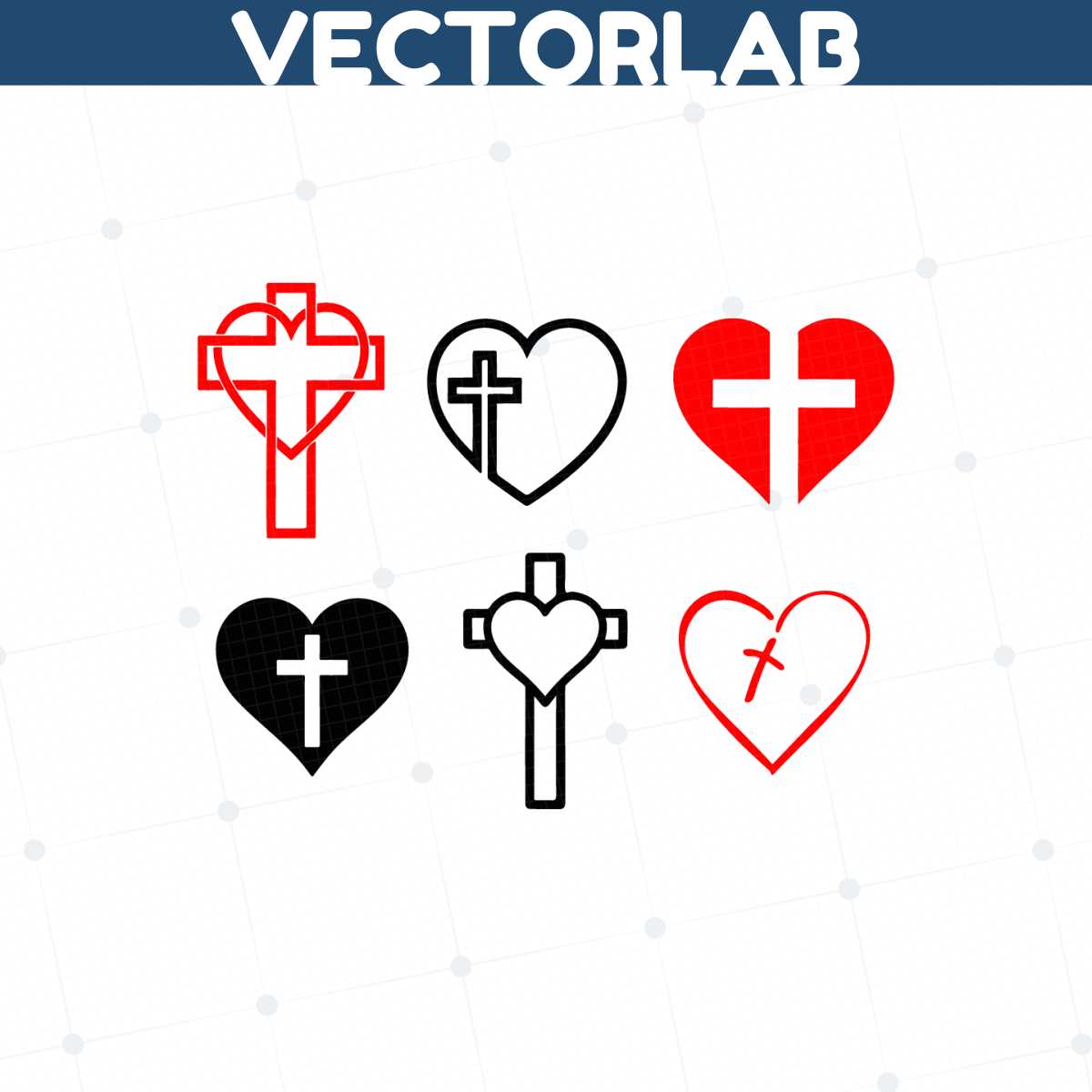 Heart and Cross SVG files, Jesus SVG Clip Art , Faith Svg, C | Inspire ...
