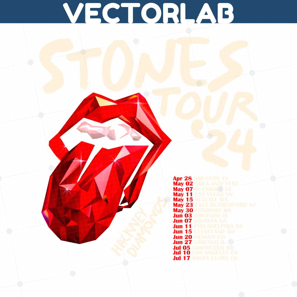 The Rolling Stones Hackney Diamonds Tour PNG - Inspire Uplift