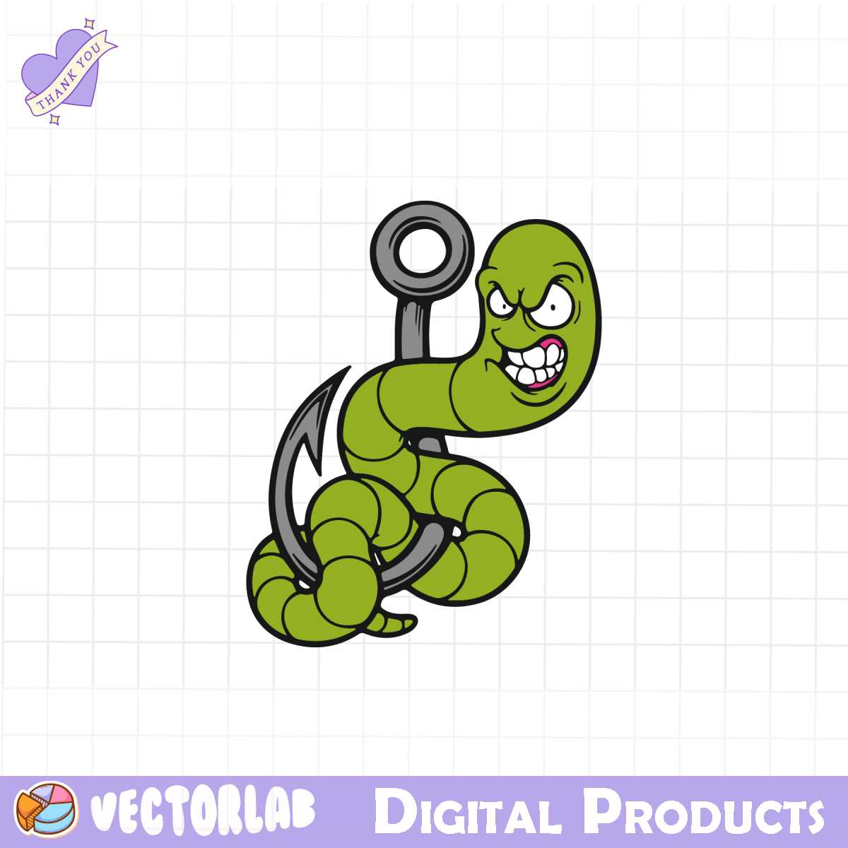 Worm Svg, Worms Clipart, Fish Bait, Fishing Bait, Fishing Ro | Inspire ...