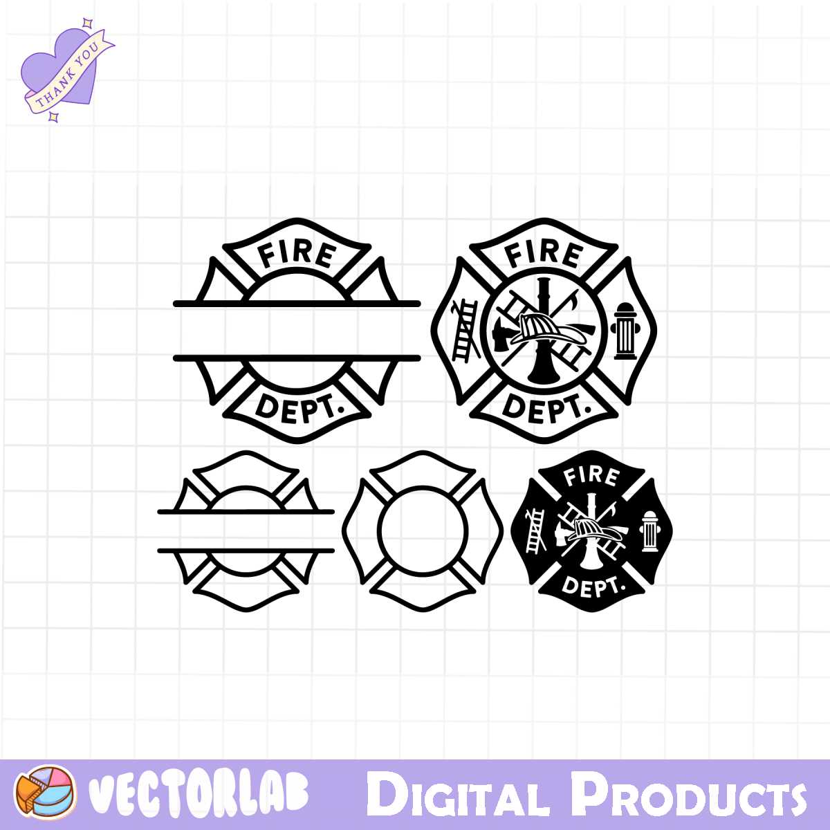 Fire Department SVG, Firefighter Svg, Fireman Svg, Fire Resc | Inspire ...
