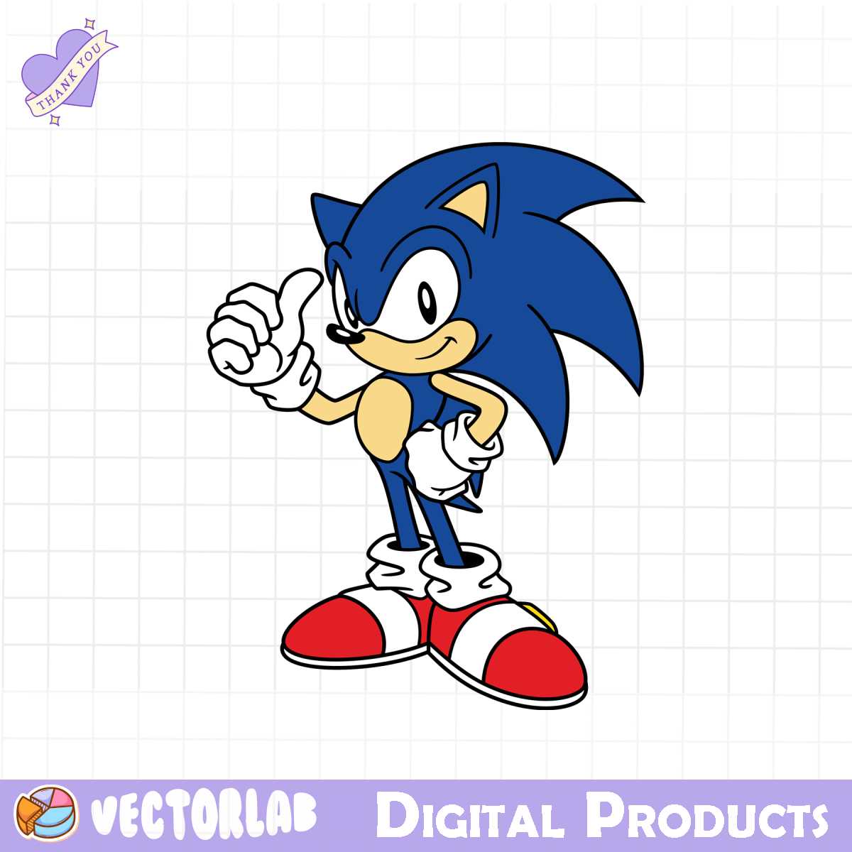 Sonic The Hedgehog SVG | Inspire Uplift