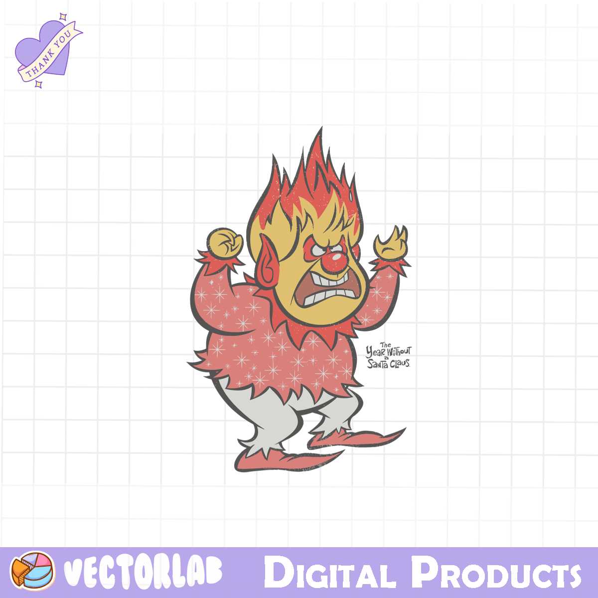 Heat Miser Brothers Without Santa SVG | Inspire Uplift