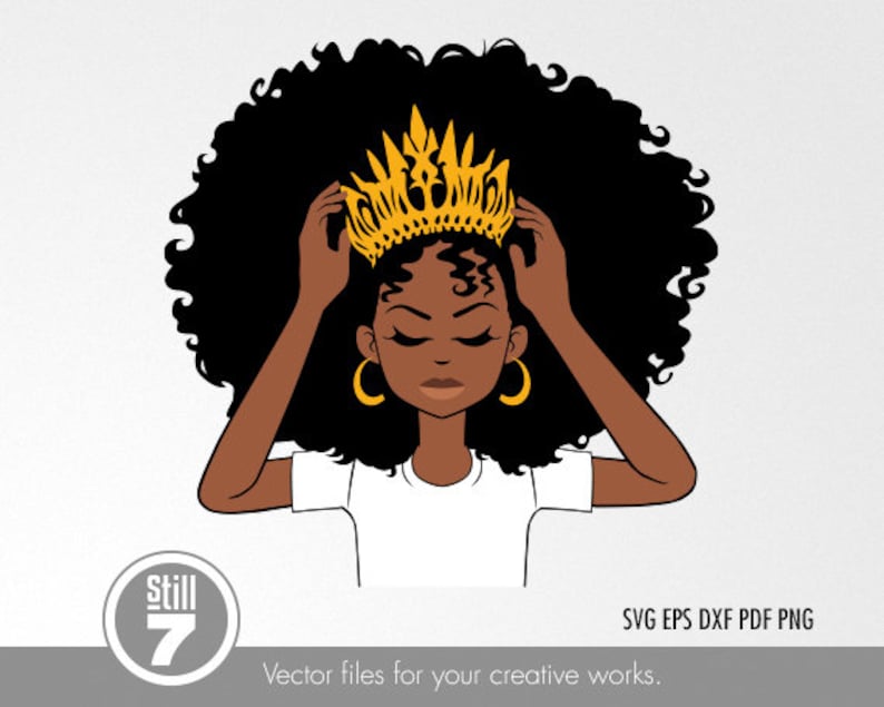 African American Queen svg - Black Woman svg | Inspire Uplift