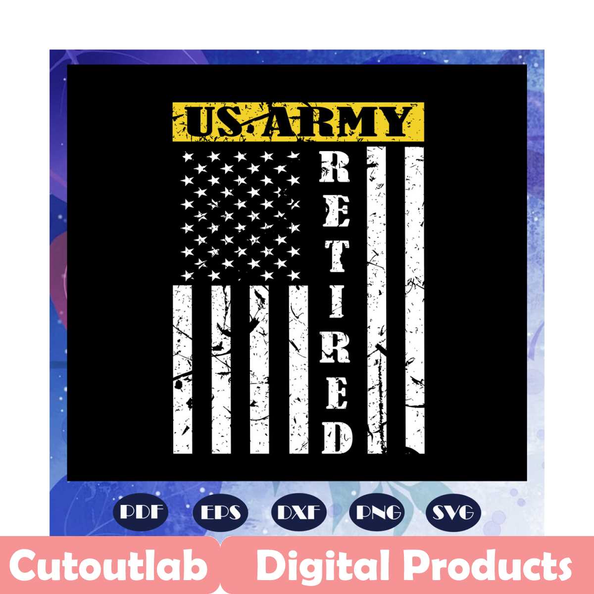 US army retired svg, veteran gift, veteran life, veteran fla - Inspire ...