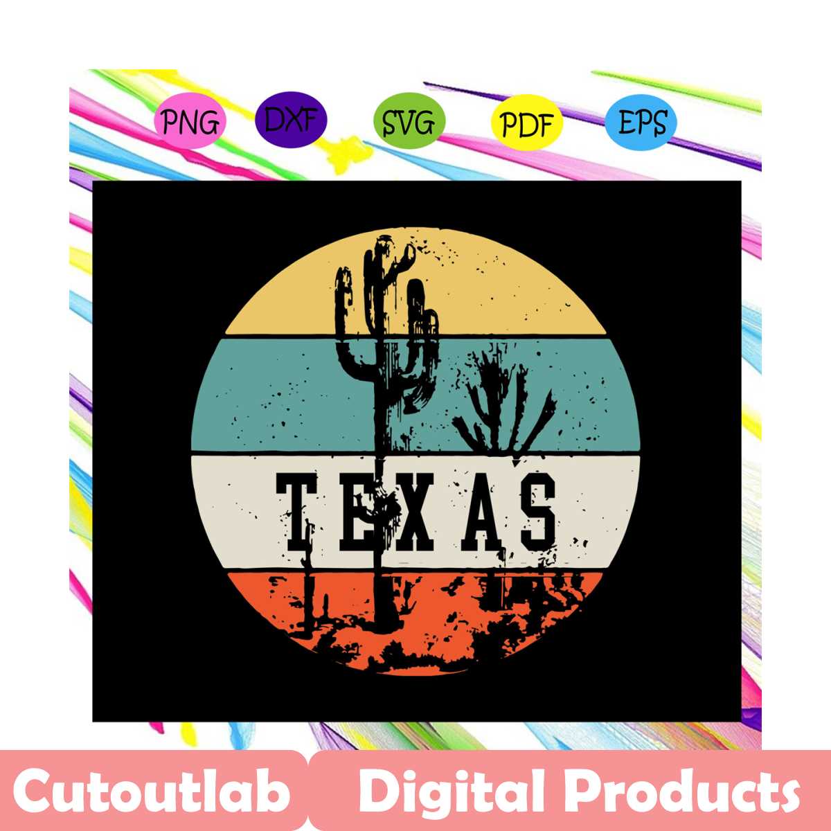 Texas State Svg | Inspire Uplift