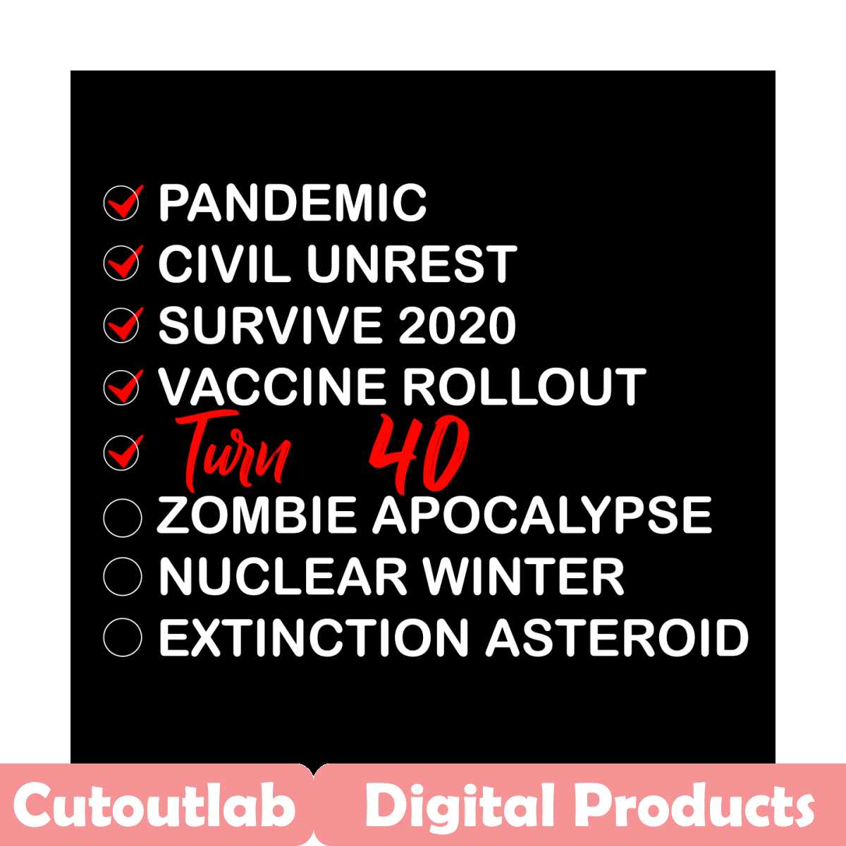 Funny 40th Birthday Svg, Birthday Svg, 40 Years Svg, 1981 Sv | Inspire ...