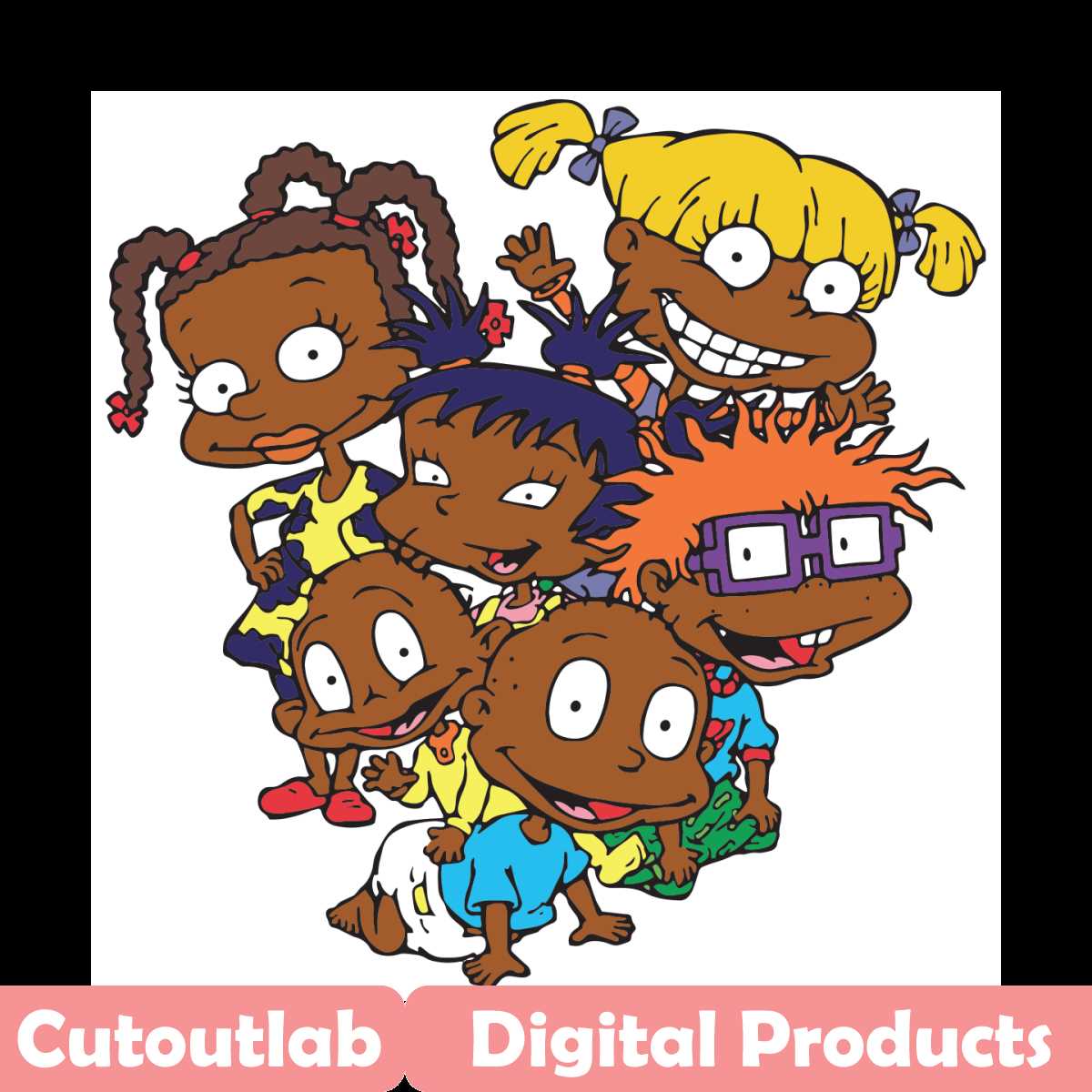 African American Rugrats Svg, Trending Svg, Rugrats Svg, Afr | Inspire ...