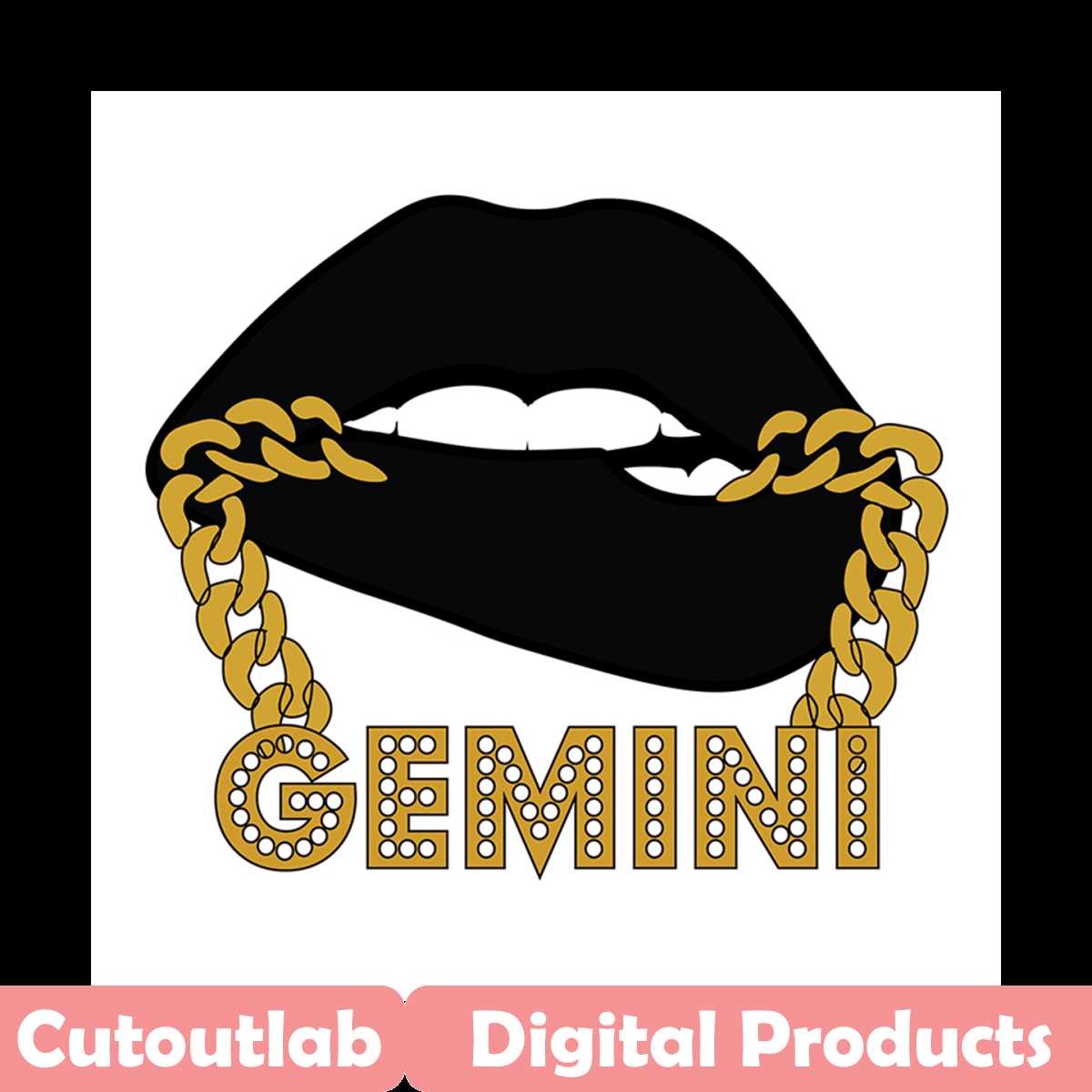 Gemini lips svg, birthday svg, gemini girl svg, gemini zodia | Inspire ...