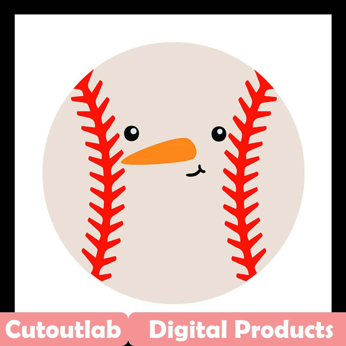 Baseball christmas SVG Files For Silhouette, Files For Cricu | Inspire ...