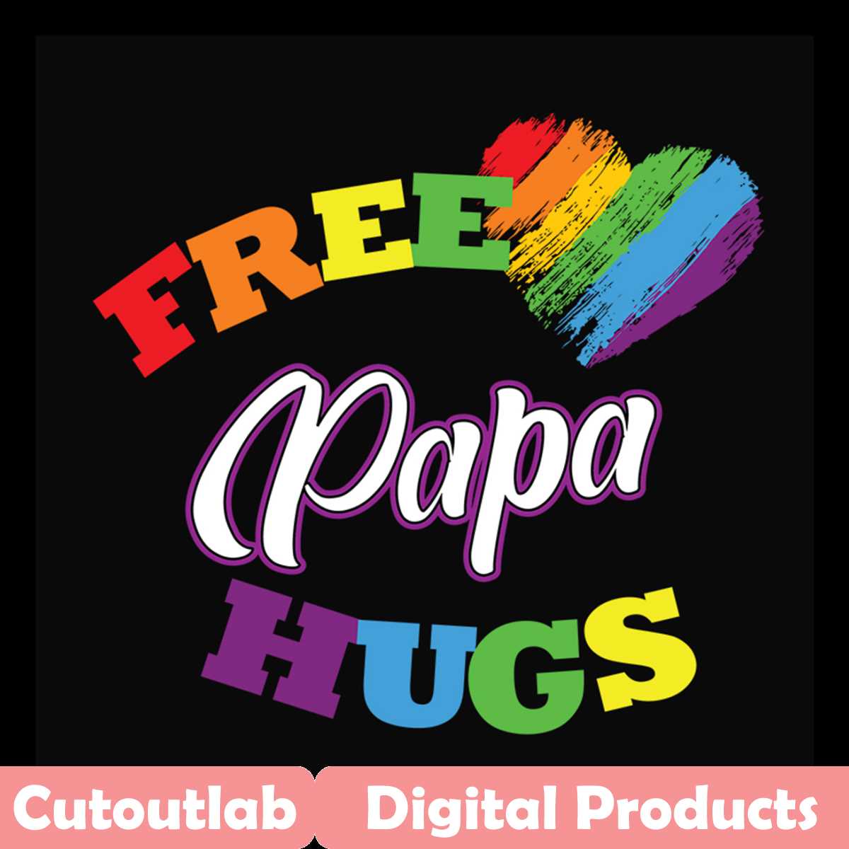 Free papa hugs SVG Files For Silhouette, Files For Cricut, S | Inspire ...