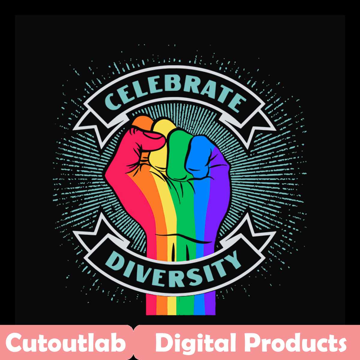 Celebrate diversity,lgbt svg, lgbt shirt, i am gay, love lgb | Inspire ...