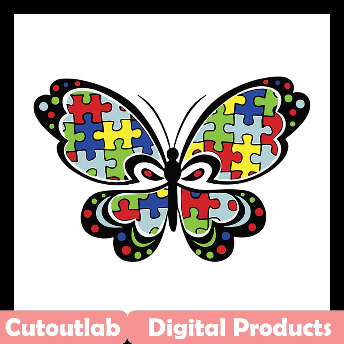 Autism butterfly SVG Files For Silhouette, Files For Cricut, | Inspire ...