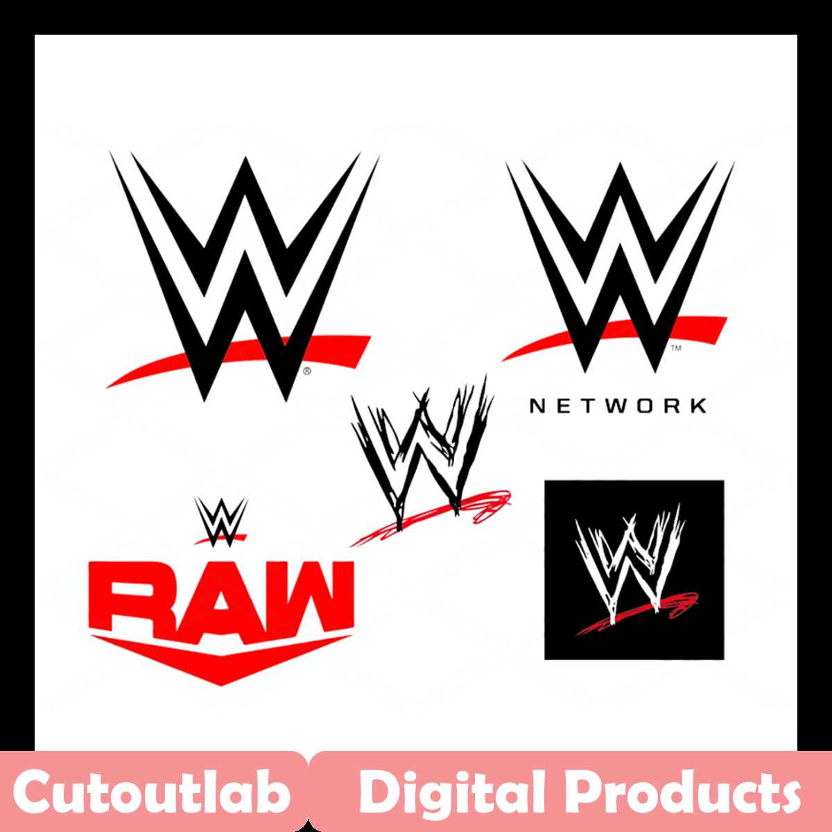 WWE Svg, Files For Silhouette, Files For Cricut, SVG, DXF, E | Inspire ...