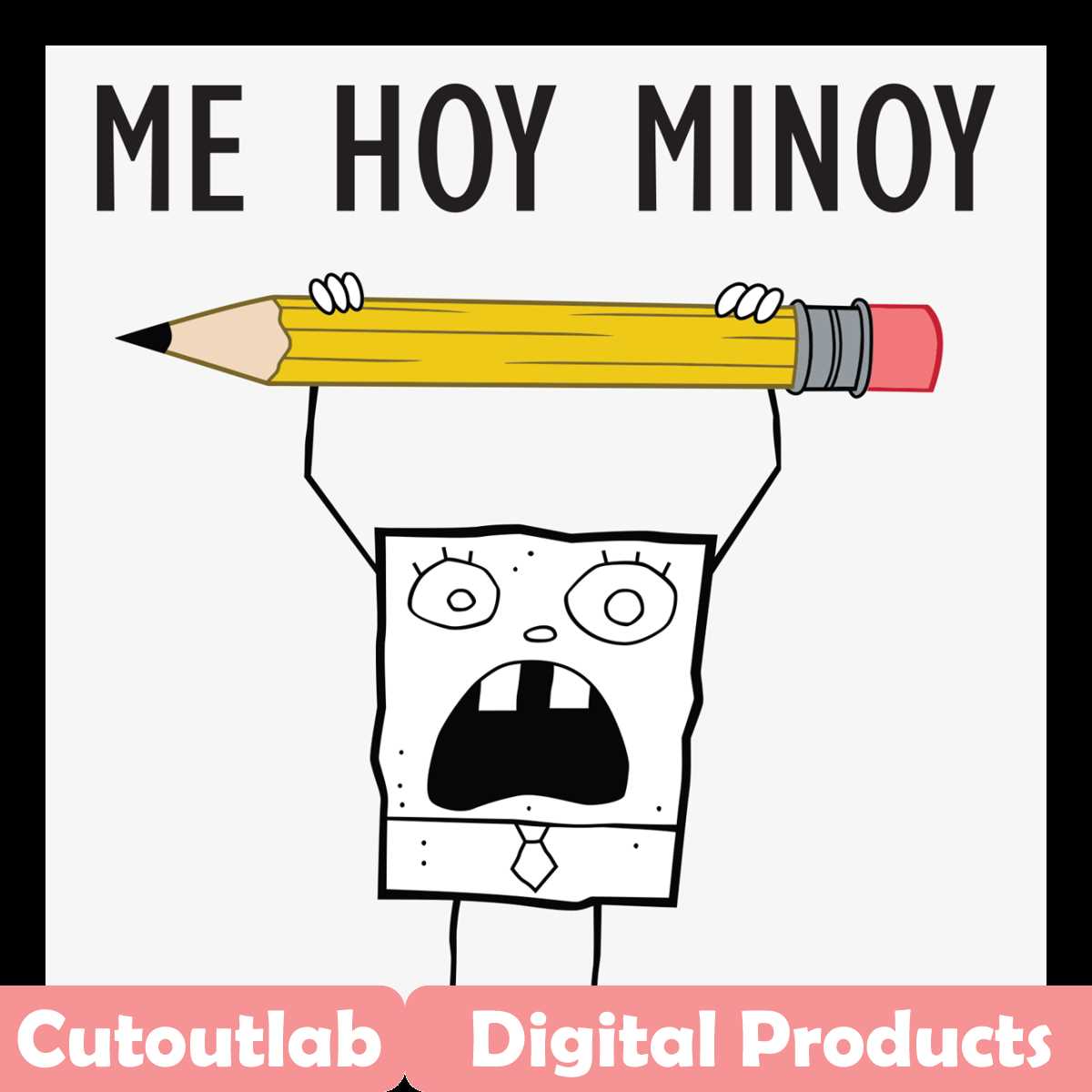 Doodlebob Svg | Inspire Uplift