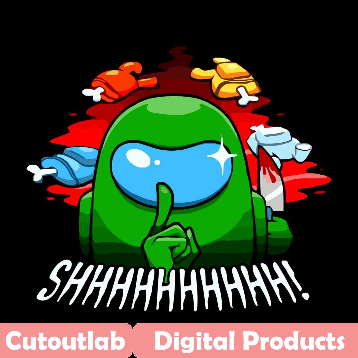 Shhhhhh Among Us Svg, Trending Svg, Among Us Svg, Impostor S | Inspire ...