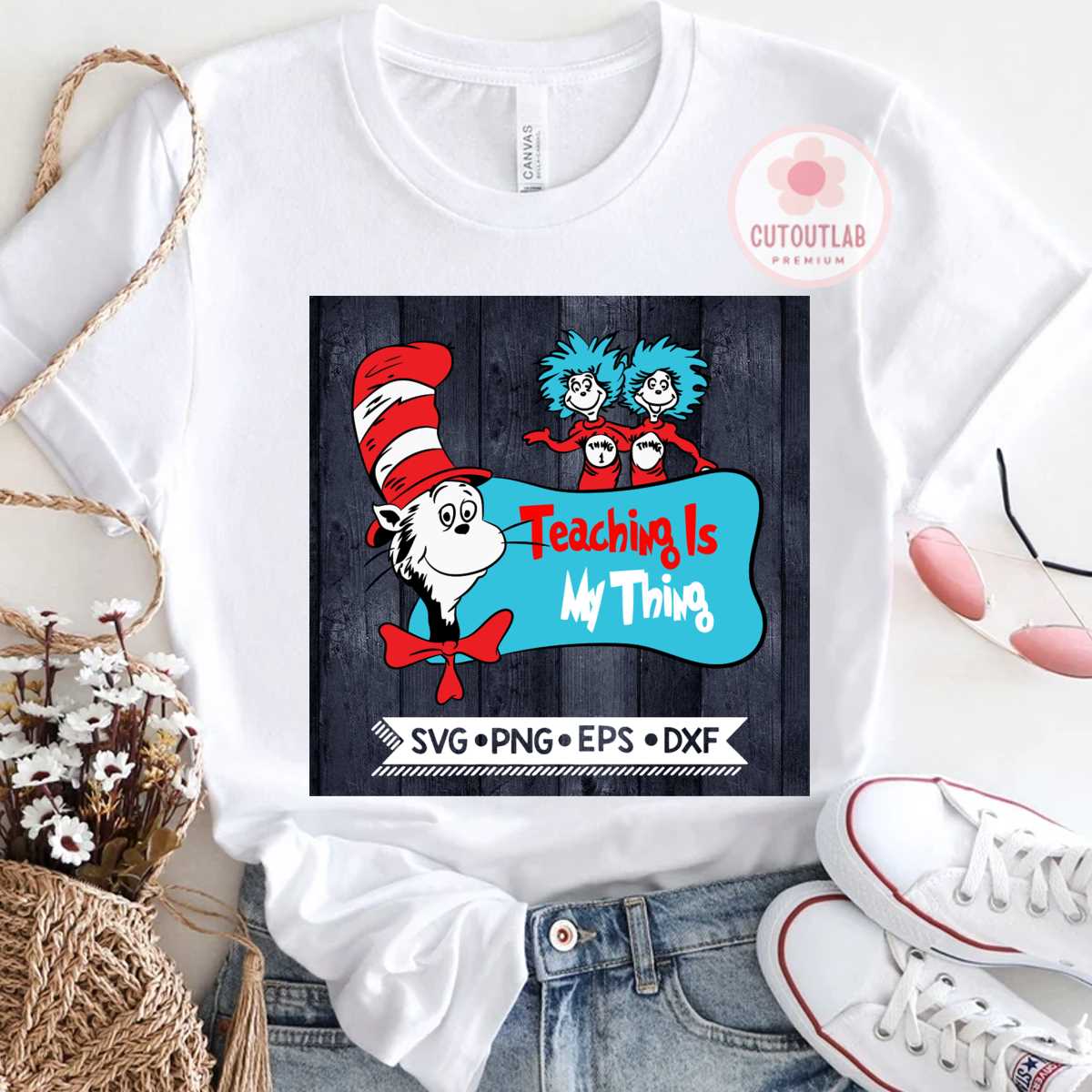 Teaching Is My Thing Svg, Dr Seuss Svg, Seuss Svg, Dr Seuss | Inspire ...
