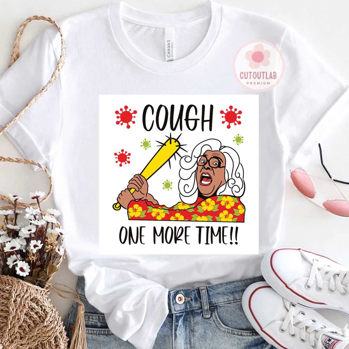 Madea Svg Cough One More Time Svg, Digital Download | Inspire Uplift