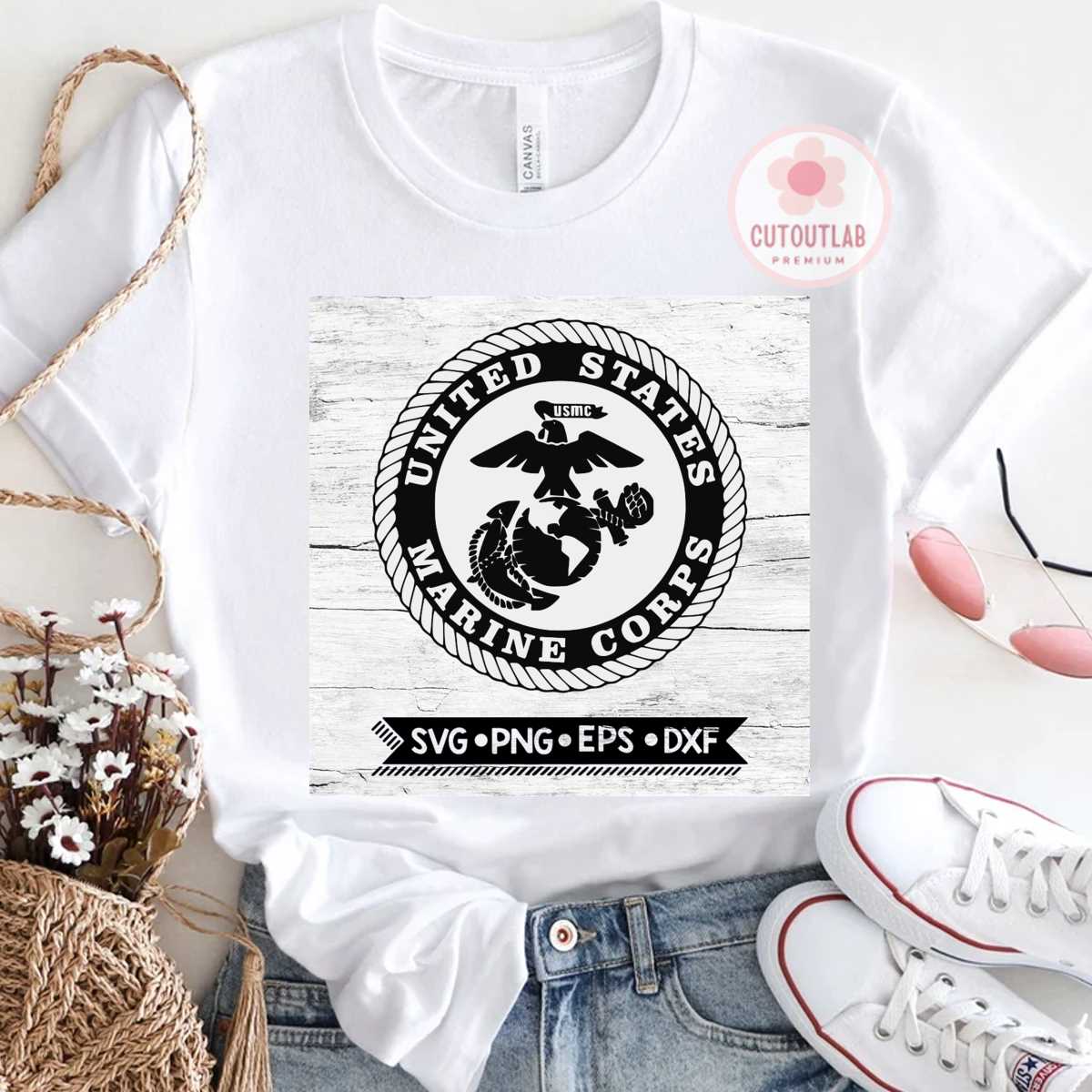 Marine logo SVG, Marine Emblem SVG,, Compatible with all Cut | Inspire ...